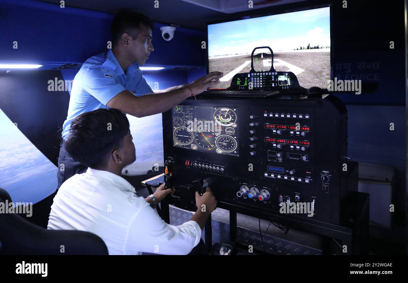 Kolkata, West Bengal, India. 11th Sep, 2024. An Indian Air force ...