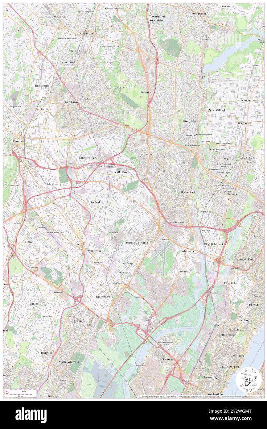 Lodi, Bergen County, US, United States, New Jersey, N 40 52' 56'', S 74 ...