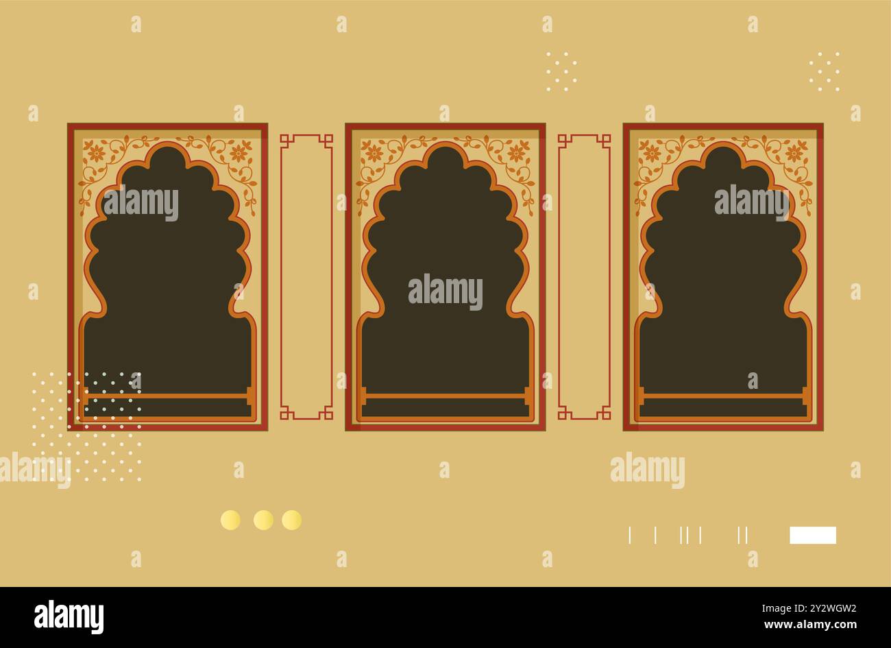 Citywalk - Traditional Rajasthani Window - Stock Illustration as EPS 10 ...