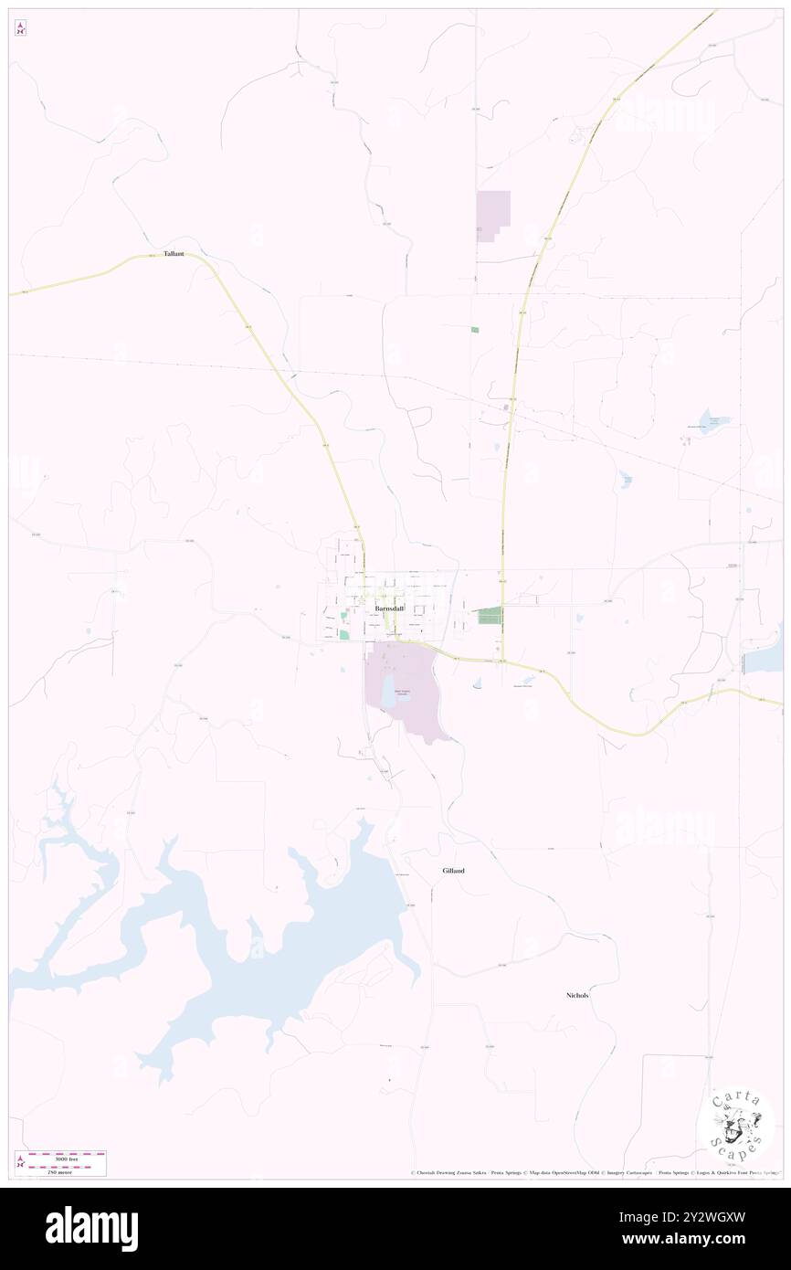 Barnsdall map Cut Out Stock Images & Pictures - Alamy