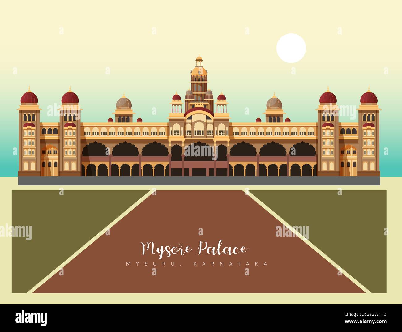 Mysore Palace - Amba Vilas Palace -Mysuru, Karnataka - Stock ...