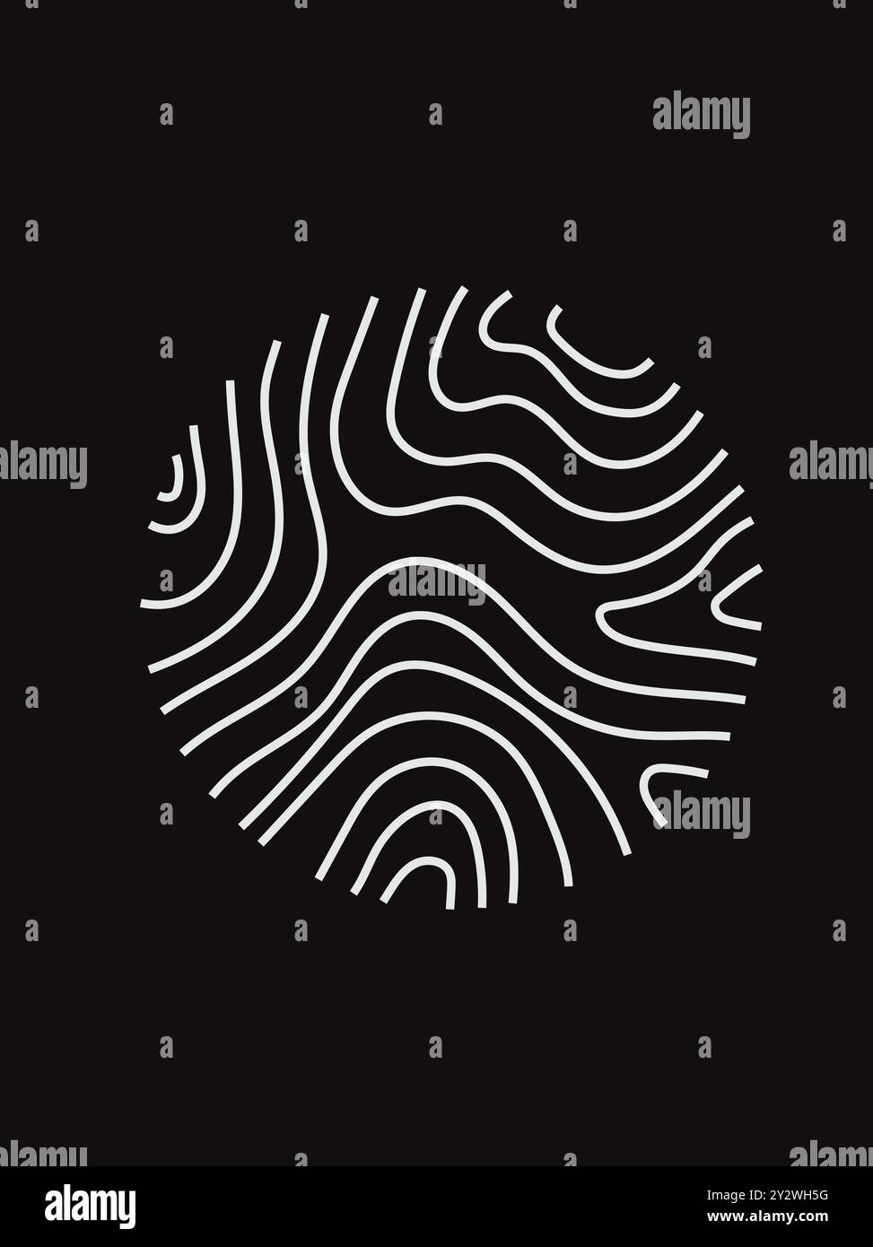 Topographic map. Geographic mountain relief. Abstract lines background ...
