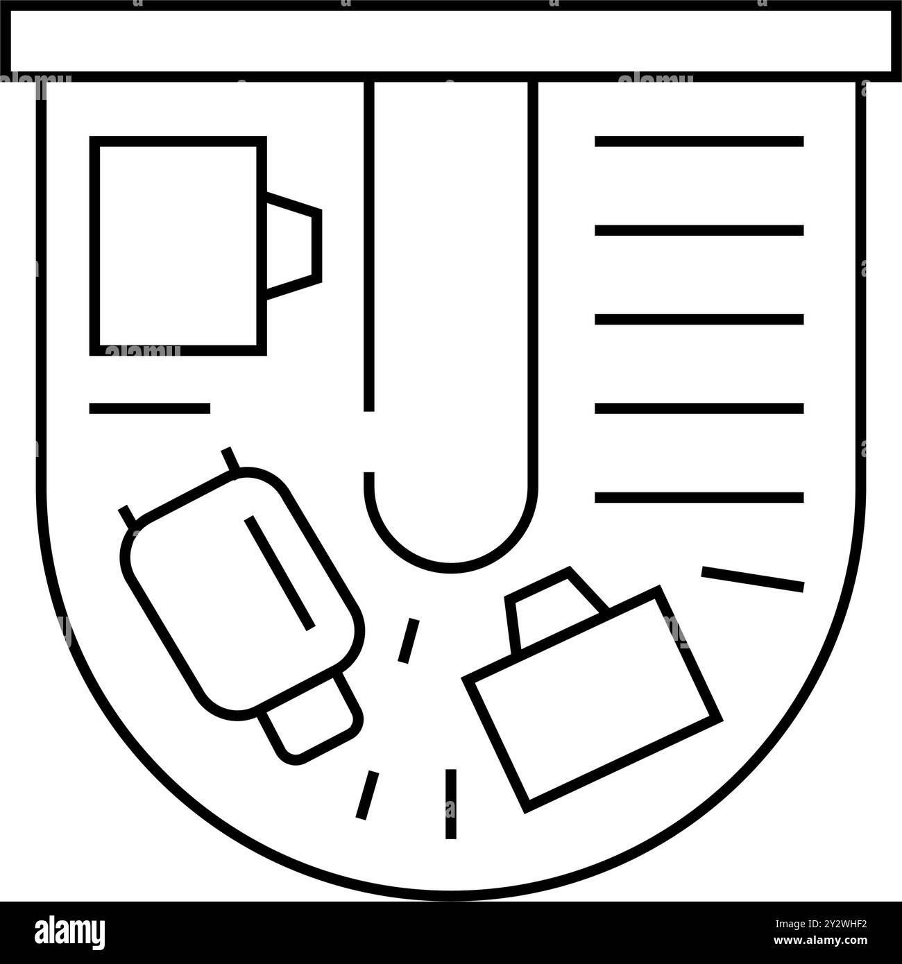 Suitcase tape Black and White Stock Photos & Images - Alamy