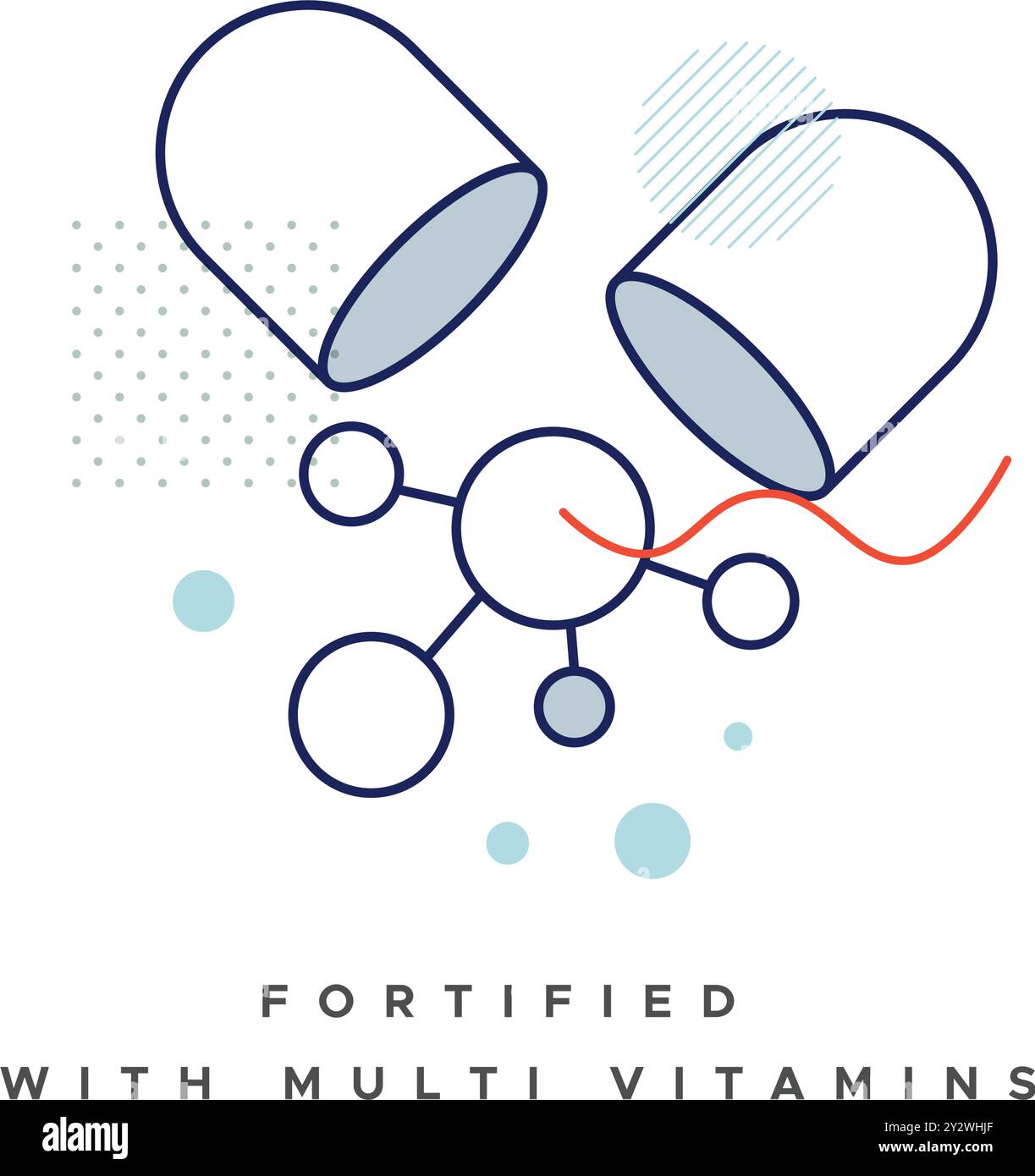 Packaging Icon - Fortified with Multi-Vitamins - Stock Icon as EPS 10 ...