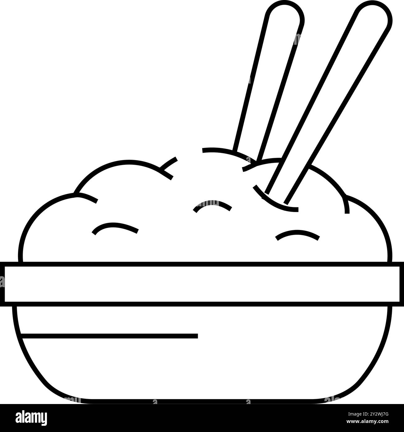 chinese food line icon vector illustration Stock Vector Image & Art - Alamy