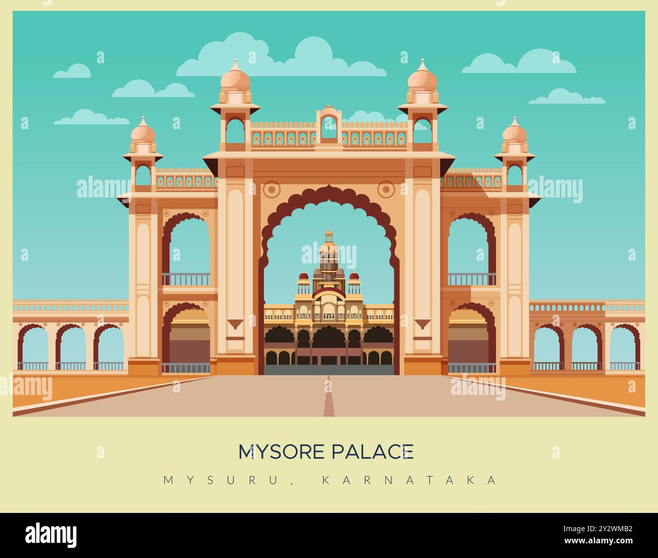 Mysore Palace - Amba Vilas Palace -Mysuru, Karnataka - Stock ...