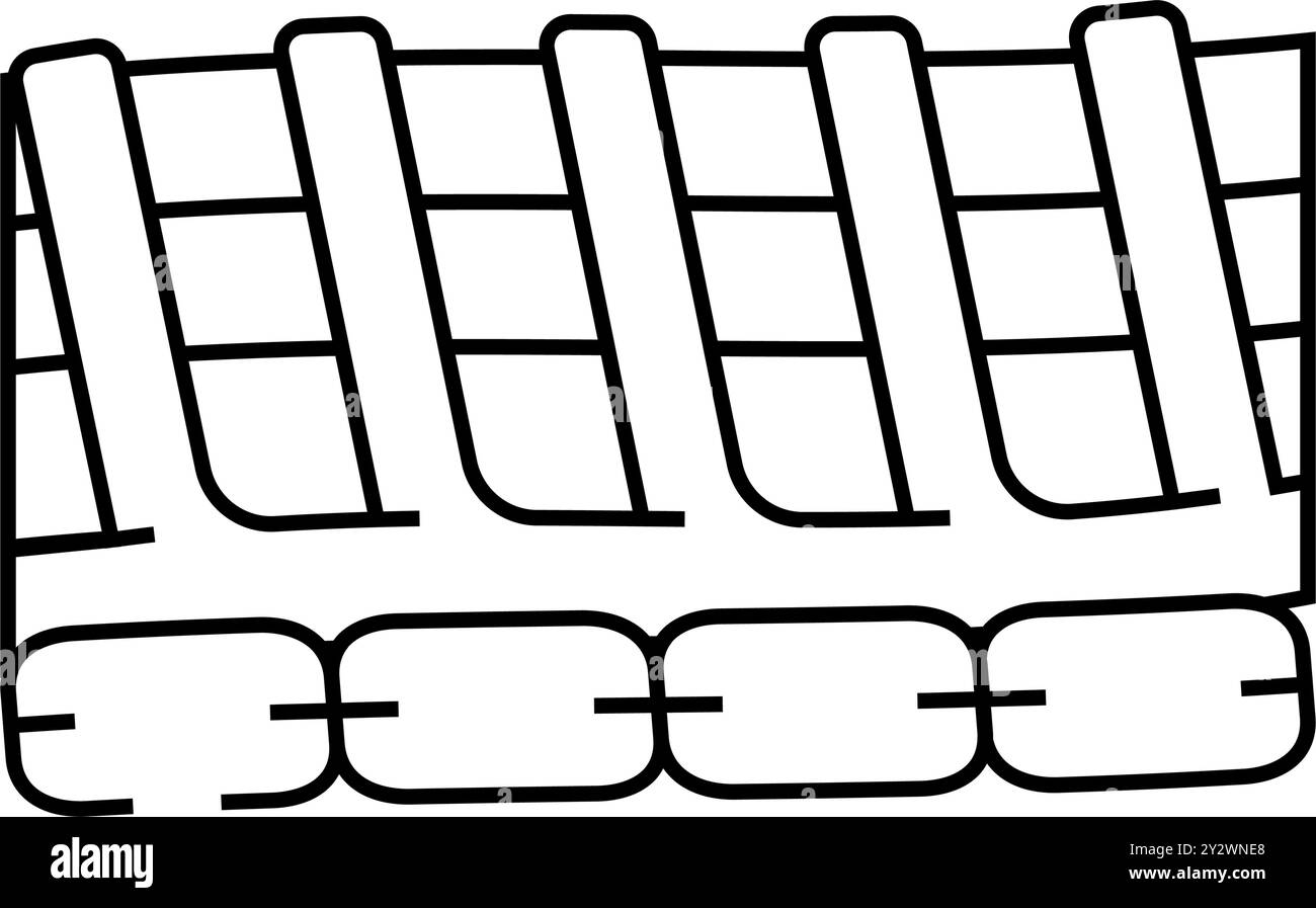 Flexible Cables Line Icon Vector Illustration Stock Vector Image And Art Alamy