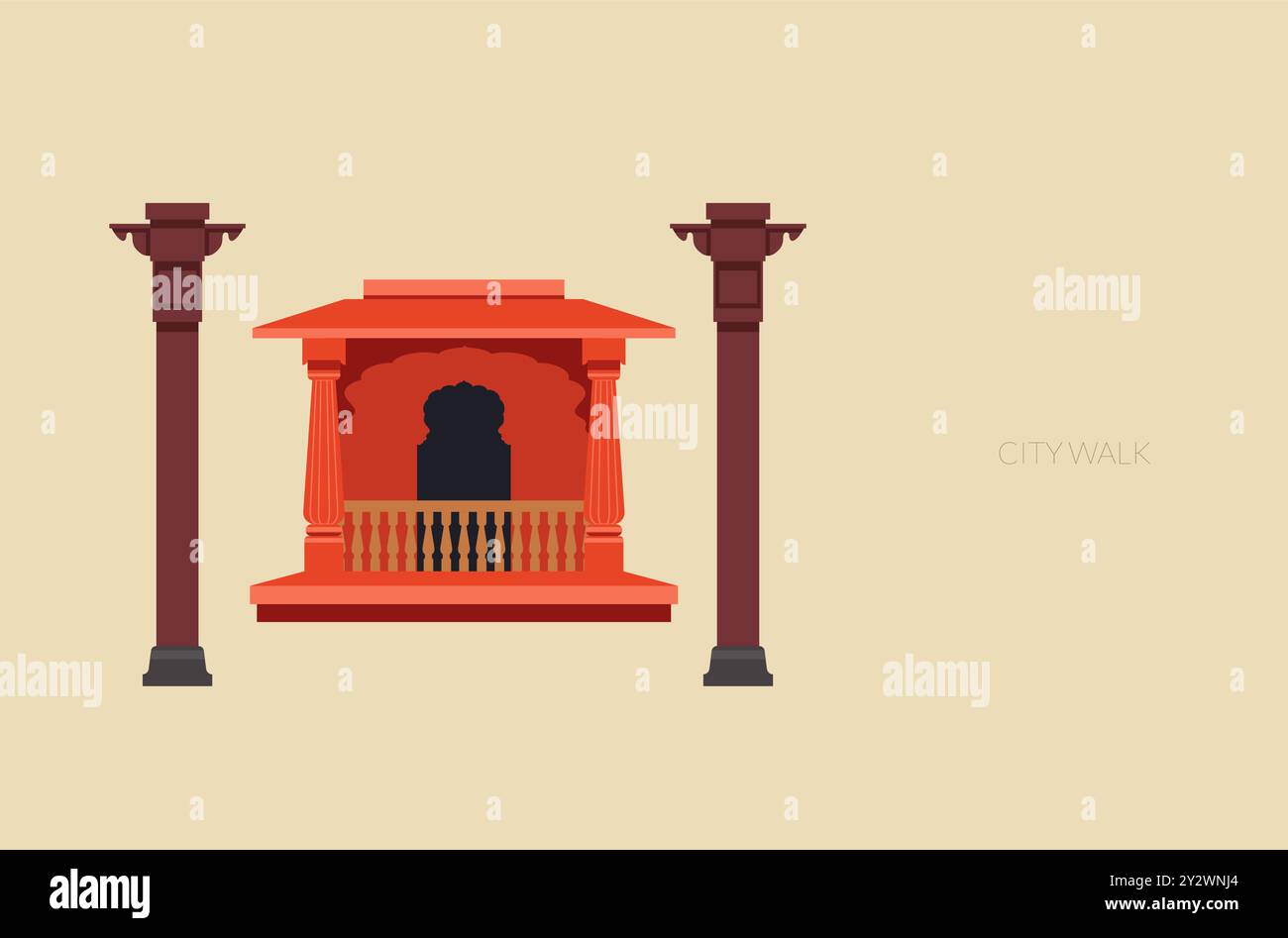 Wooden heritage building Stock Vector Images - Alamy