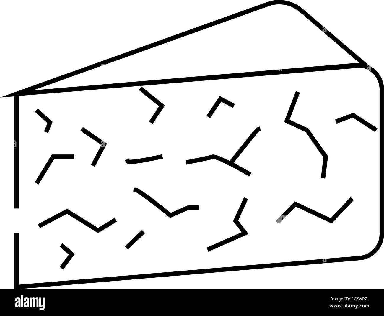 blue cheese line icon vector illustration Stock Vector Image & Art - Alamy