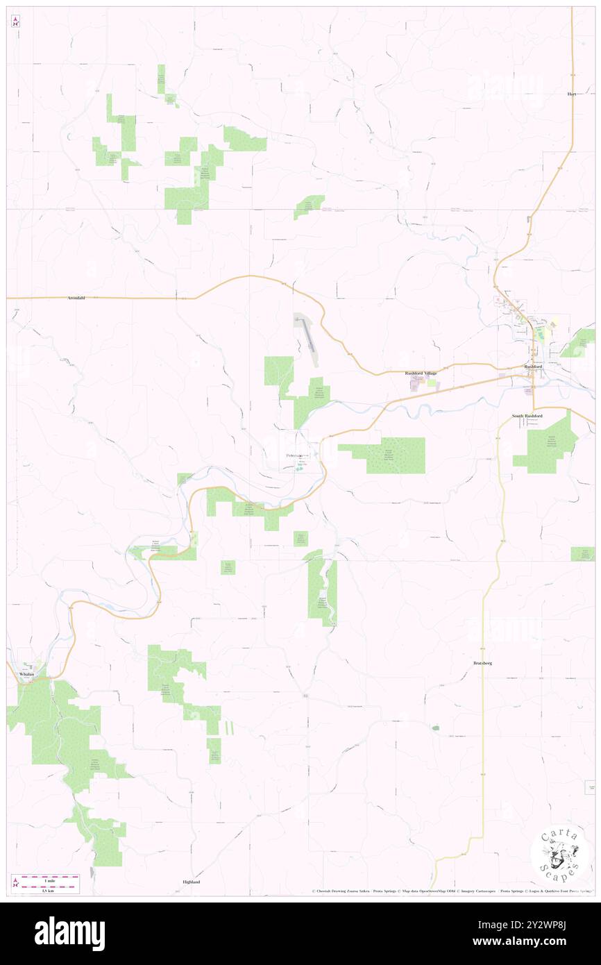 Peterson, Fillmore County, US, United States, Minnesota, N 43 47' 10 ...
