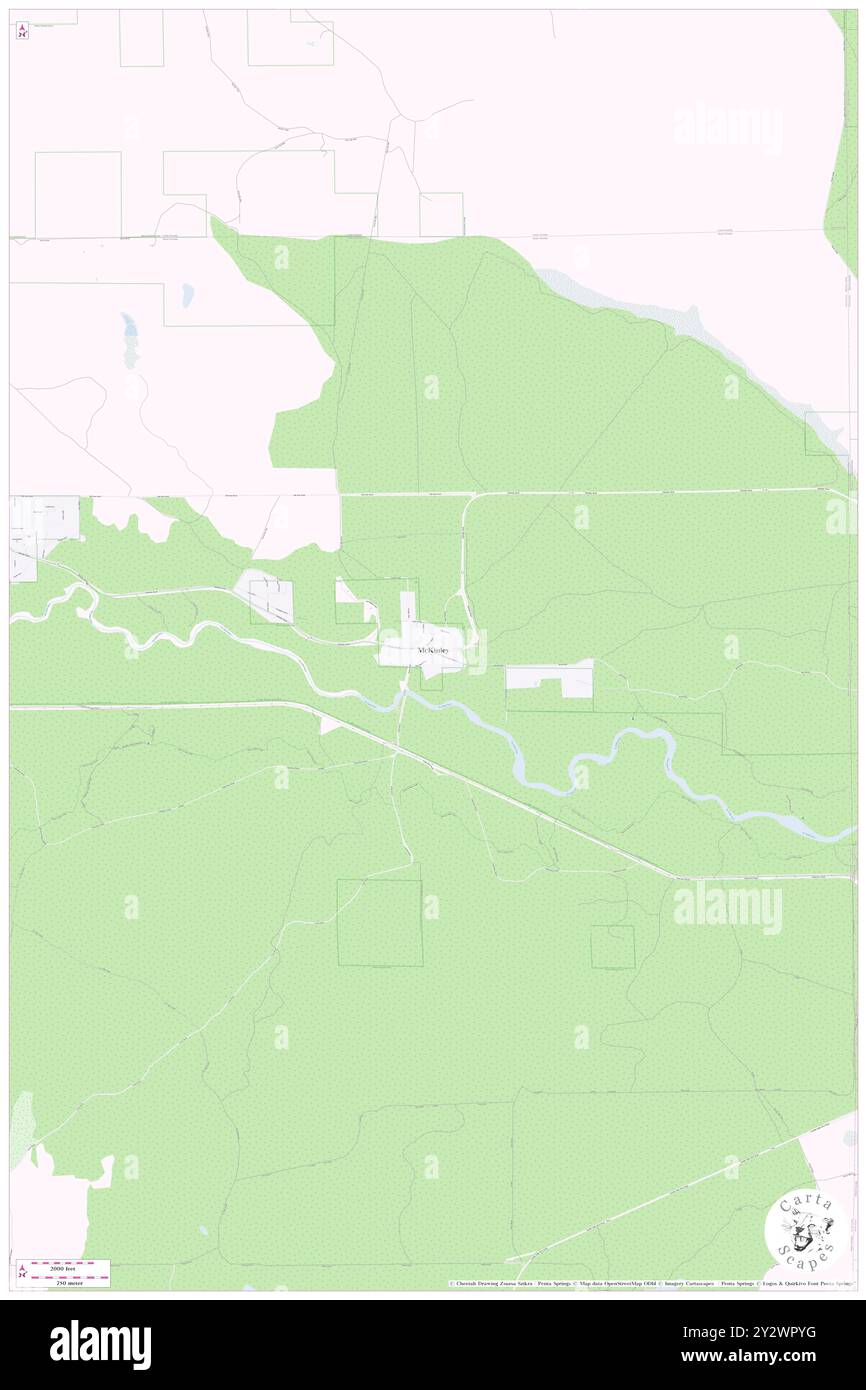 Oscoda map Cut Out Stock Images & Pictures - Alamy