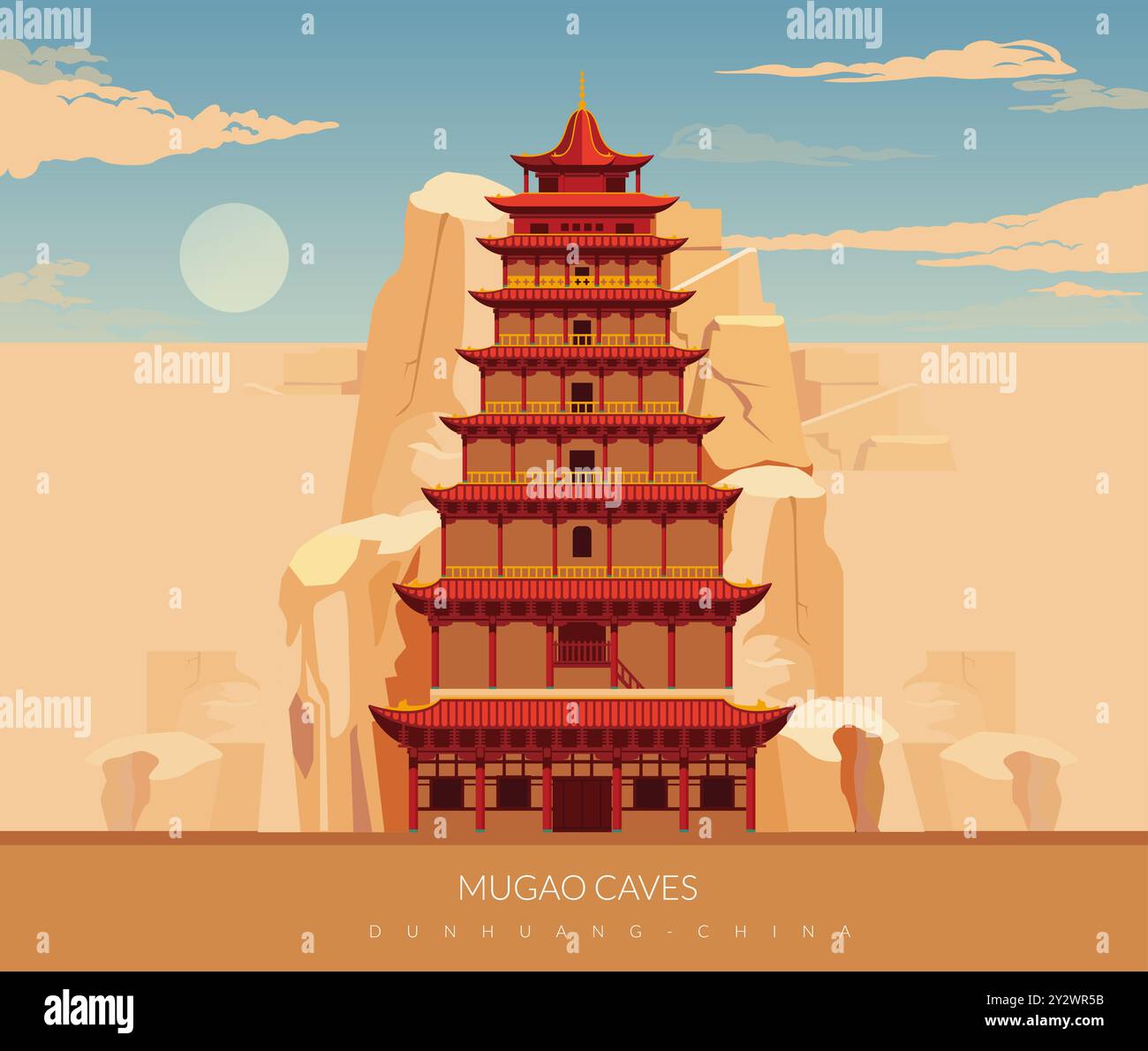 The Mogao Caves - the Thousand Buddha Grottoes - Dunghuang, Gansu in ...