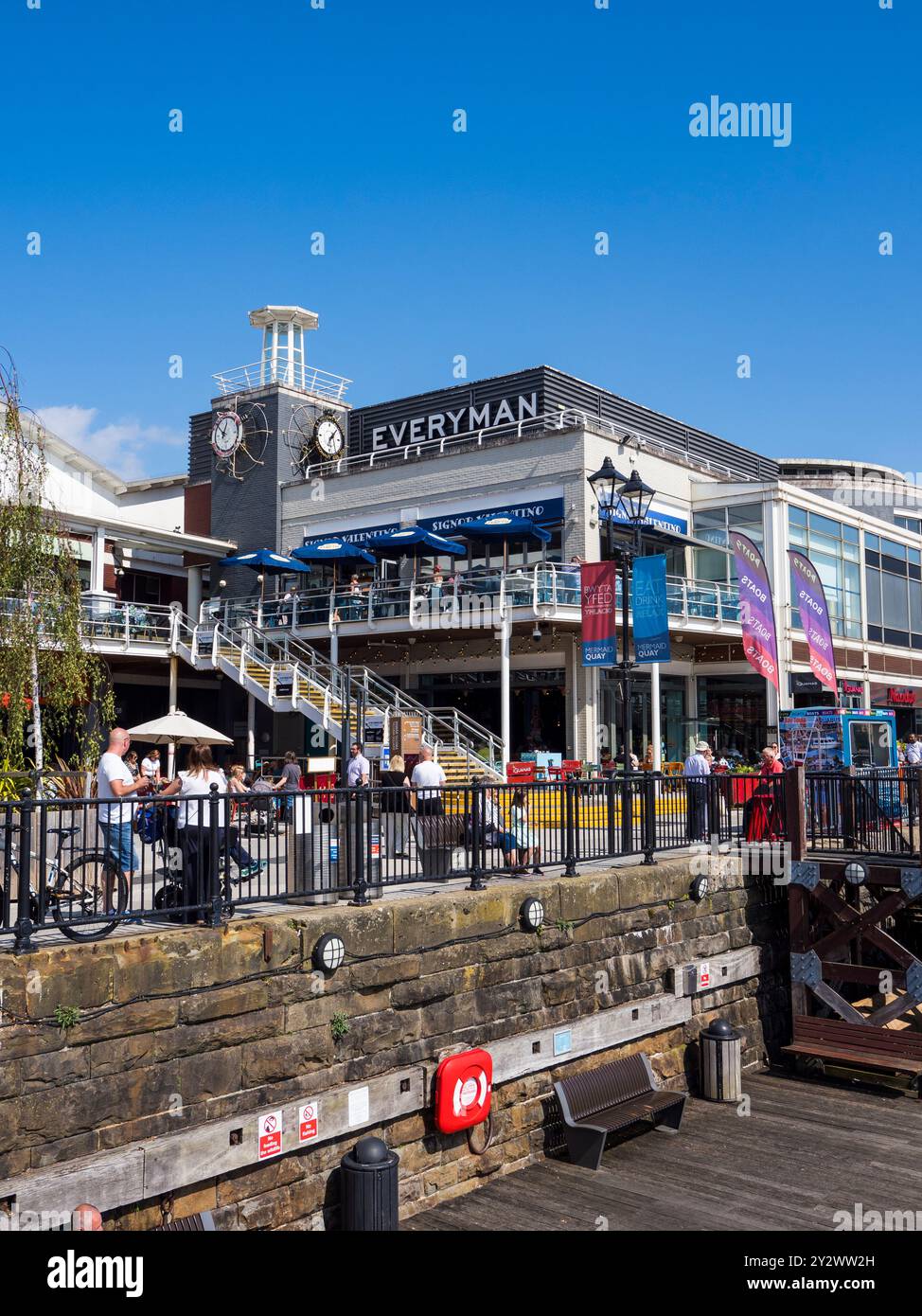 Everyman Cardiff, Everyman Cinema, Cardiff Bay, Cardiff, UK Stock Photo ...