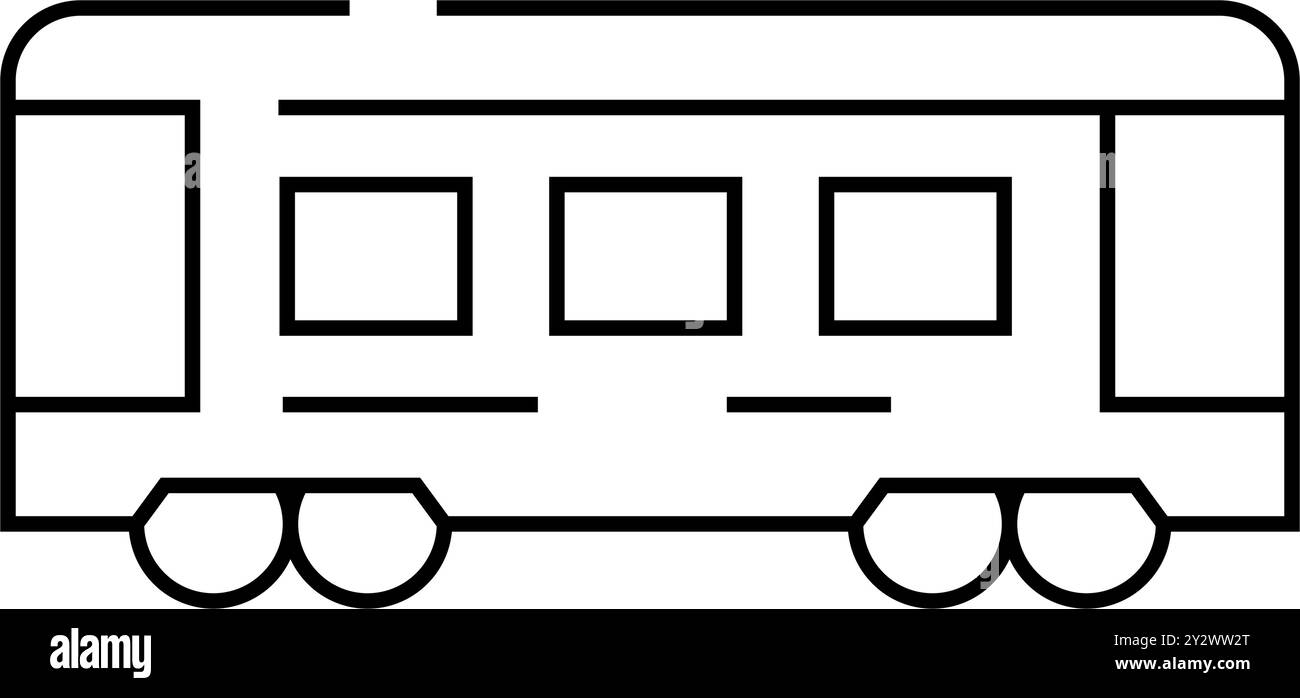 train railway transport line icon vector illustration Stock Vector ...