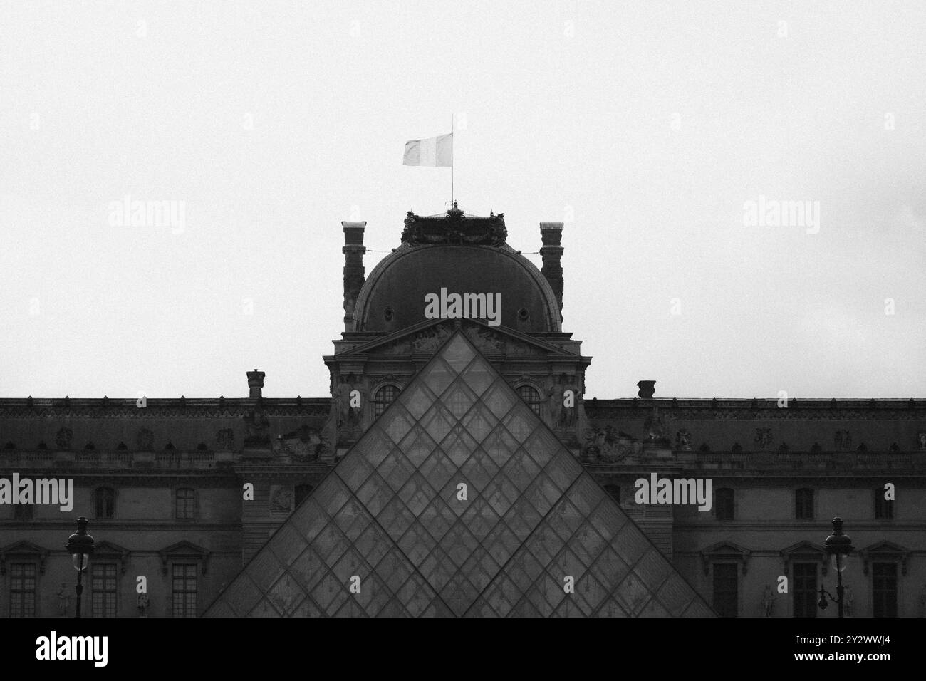 French pyramid Black and White Stock Photos & Images - Alamy