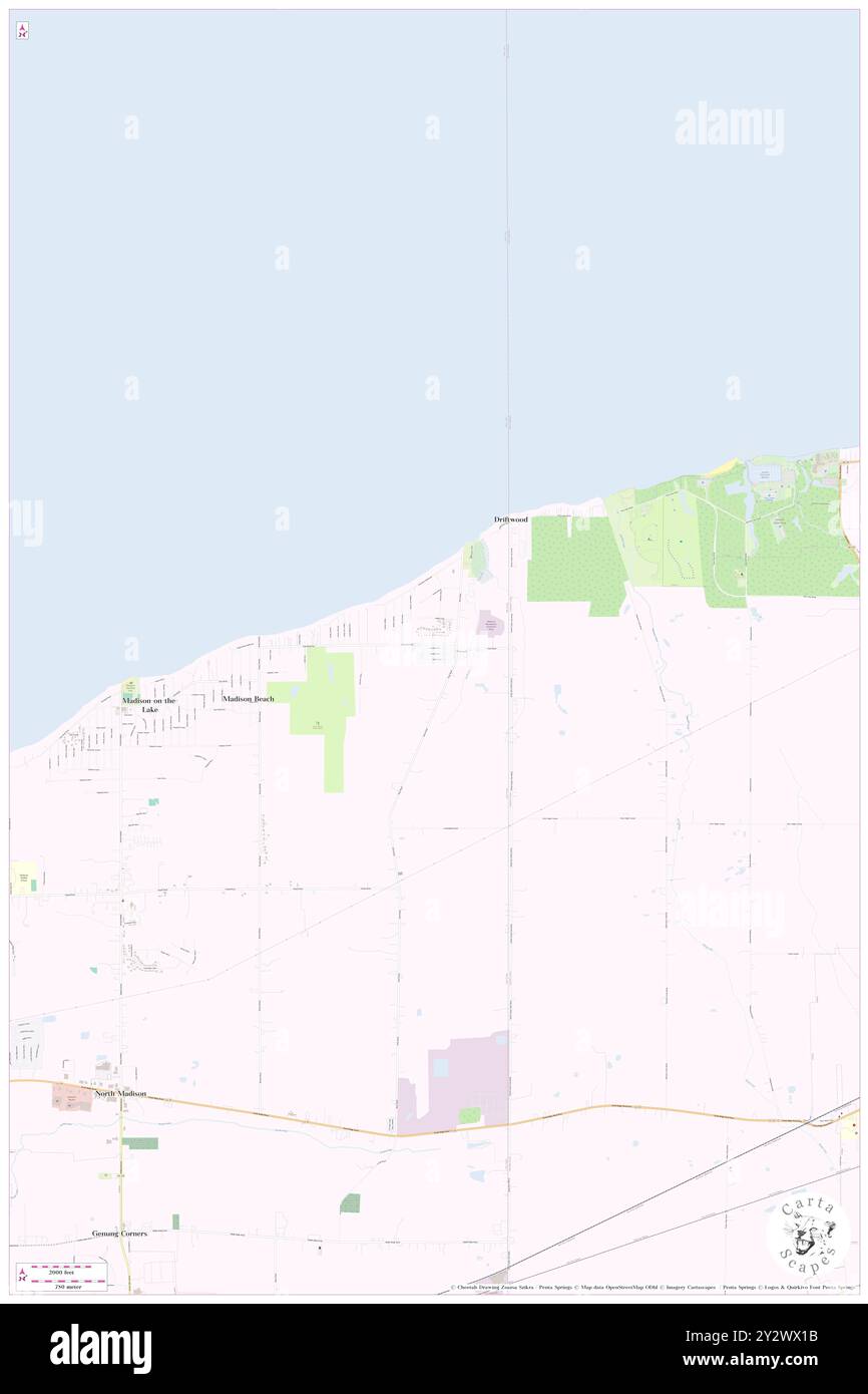 Ohio western reserve map hi-res stock photography and images - Alamy