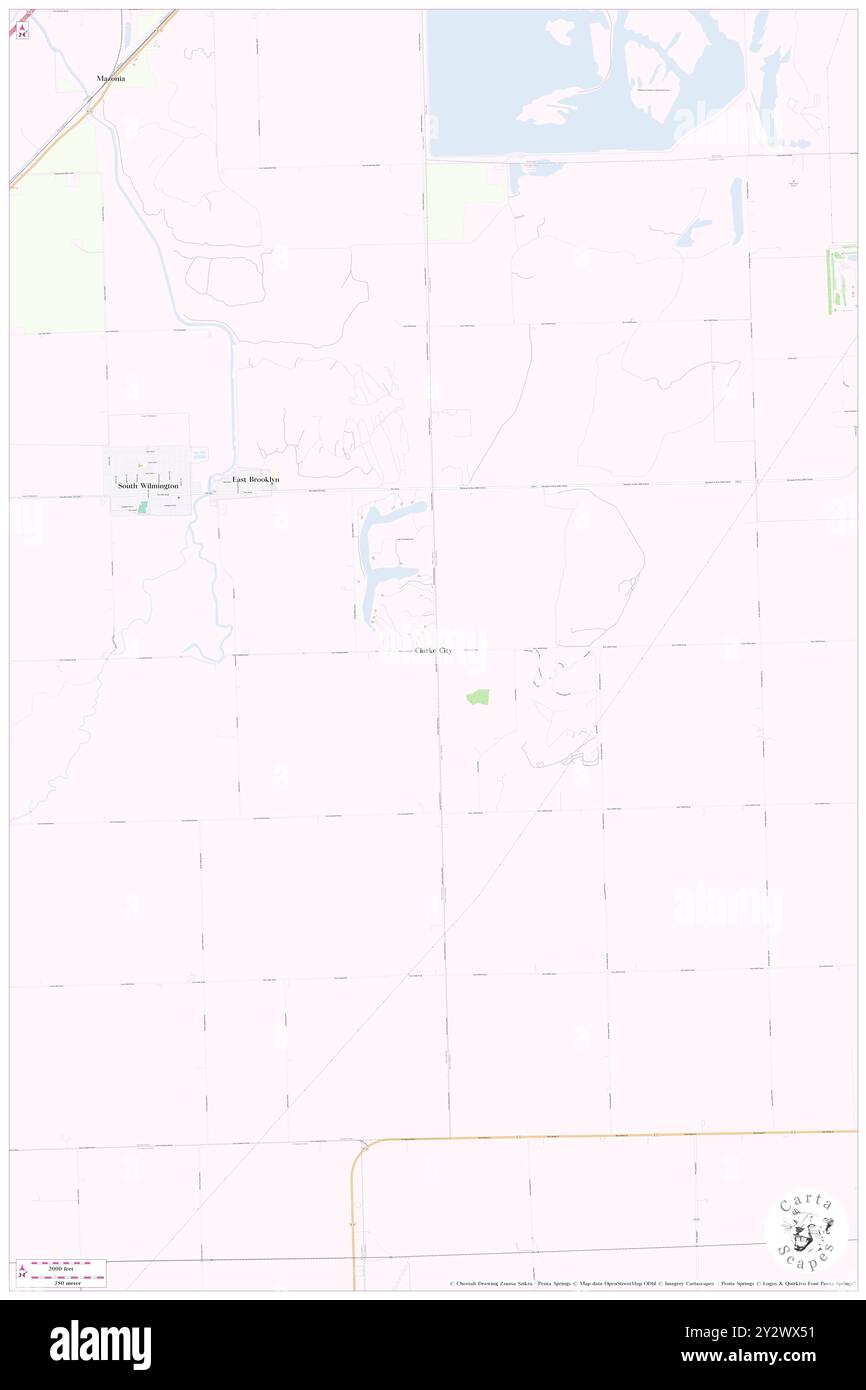 Clarke City, Grundy County, US, United States, Illinois, N 41 9' 29 ...
