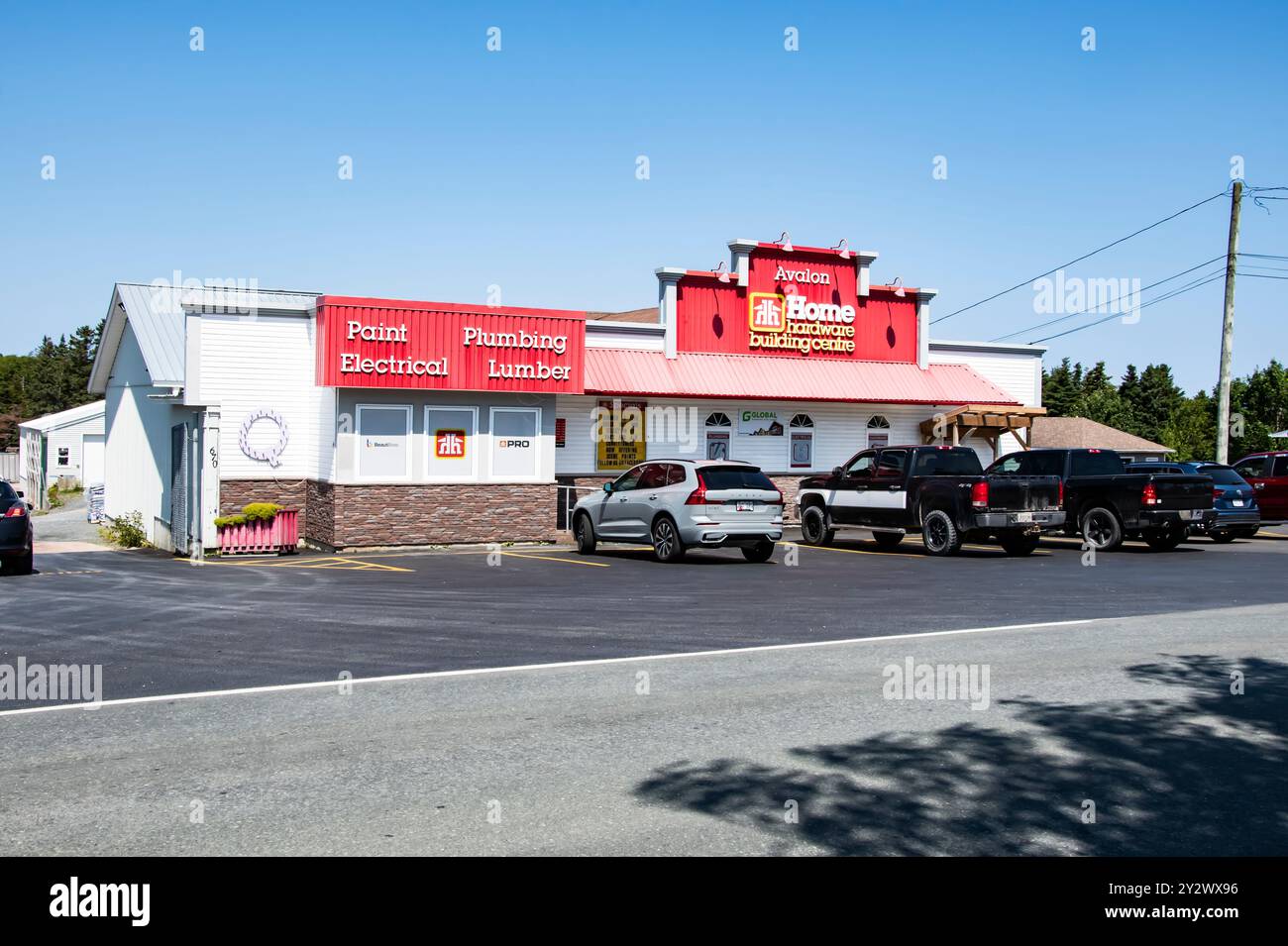 Home Hardware on Conception Bay highway in Cupids, Newfoundland ...