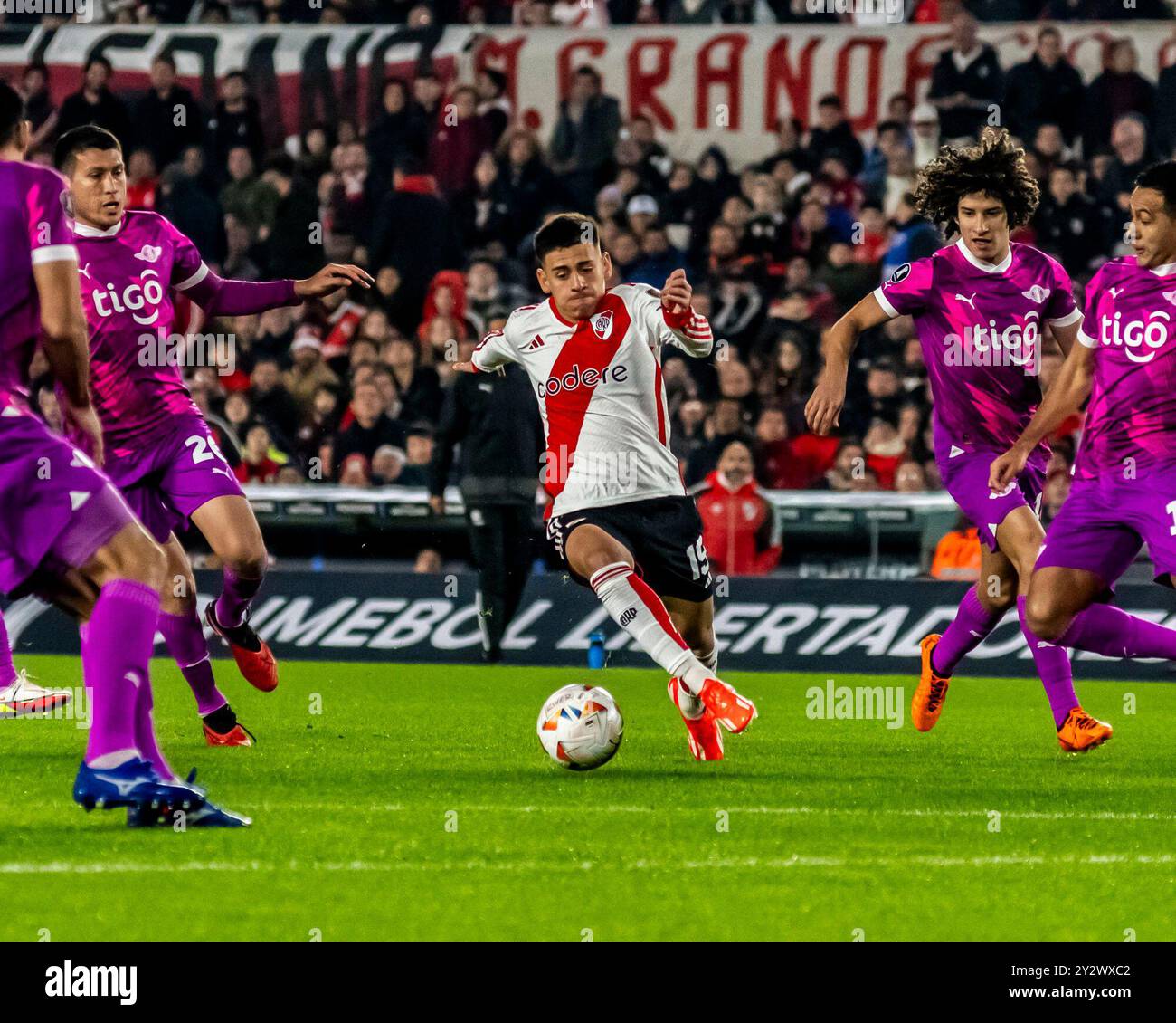 The River Plate Atlético Club competes in the Conmebol Libertadores Cup ...