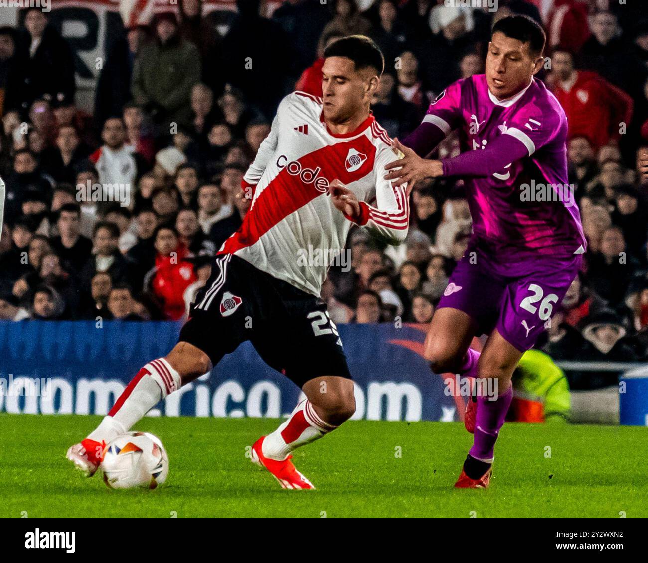 The River Plate Atlético Club competes in the Conmebol Libertadores Cup ...