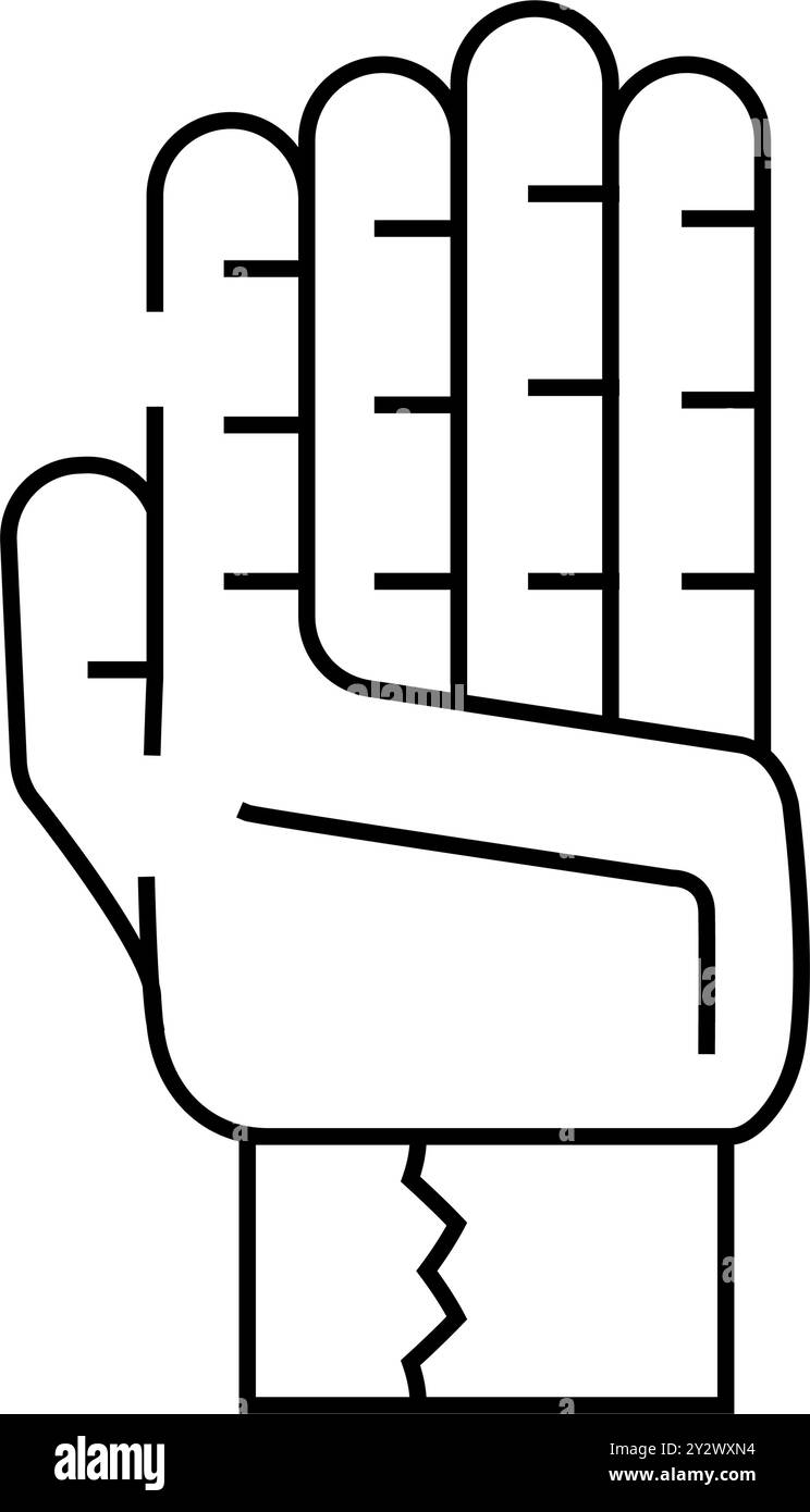 signet accessory line icon vector illustration Stock Vector Image & Art ...