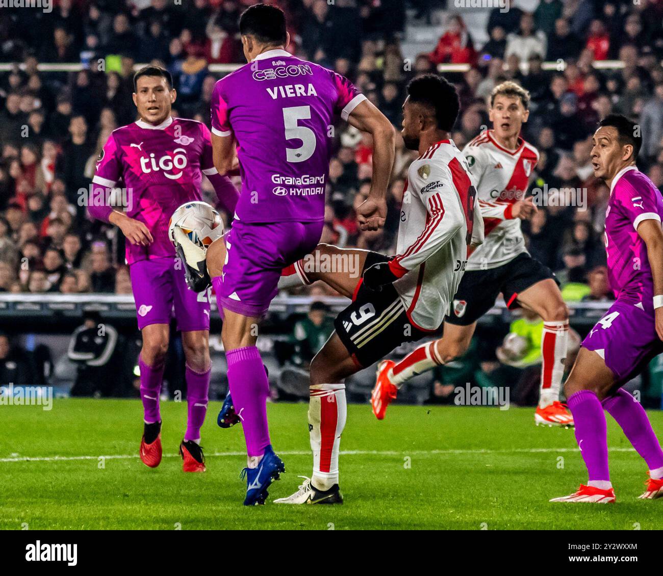 The River Plate Atlético Club competes in the Conmebol Libertadores Cup ...