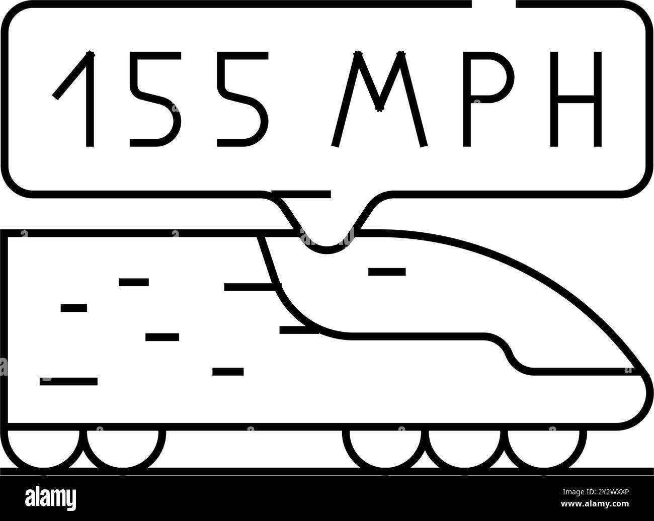 train speed line icon vector illustration Stock Vector Image & Art - Alamy
