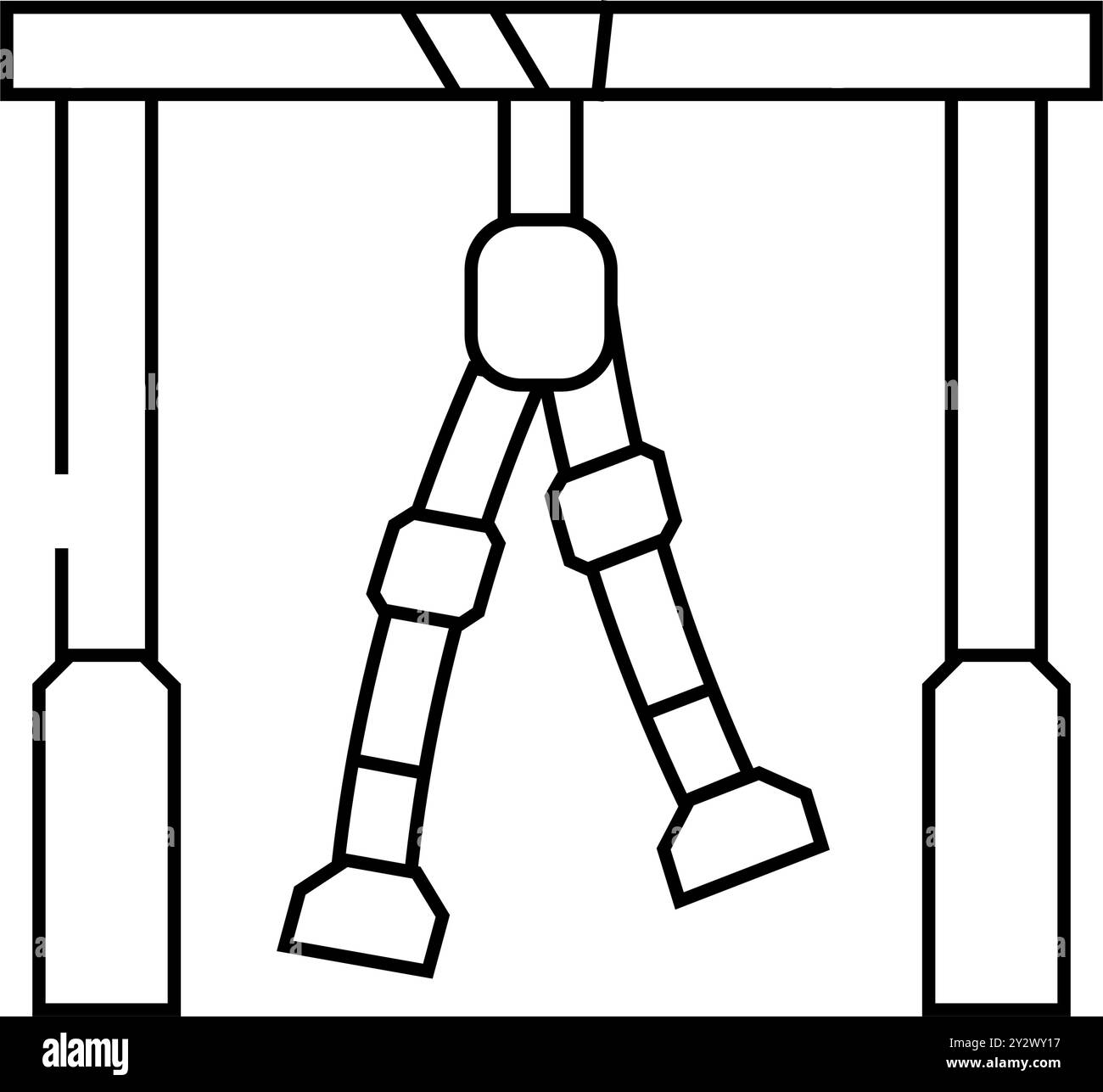 Trx workout Black and White Stock Photos & Images - Alamy