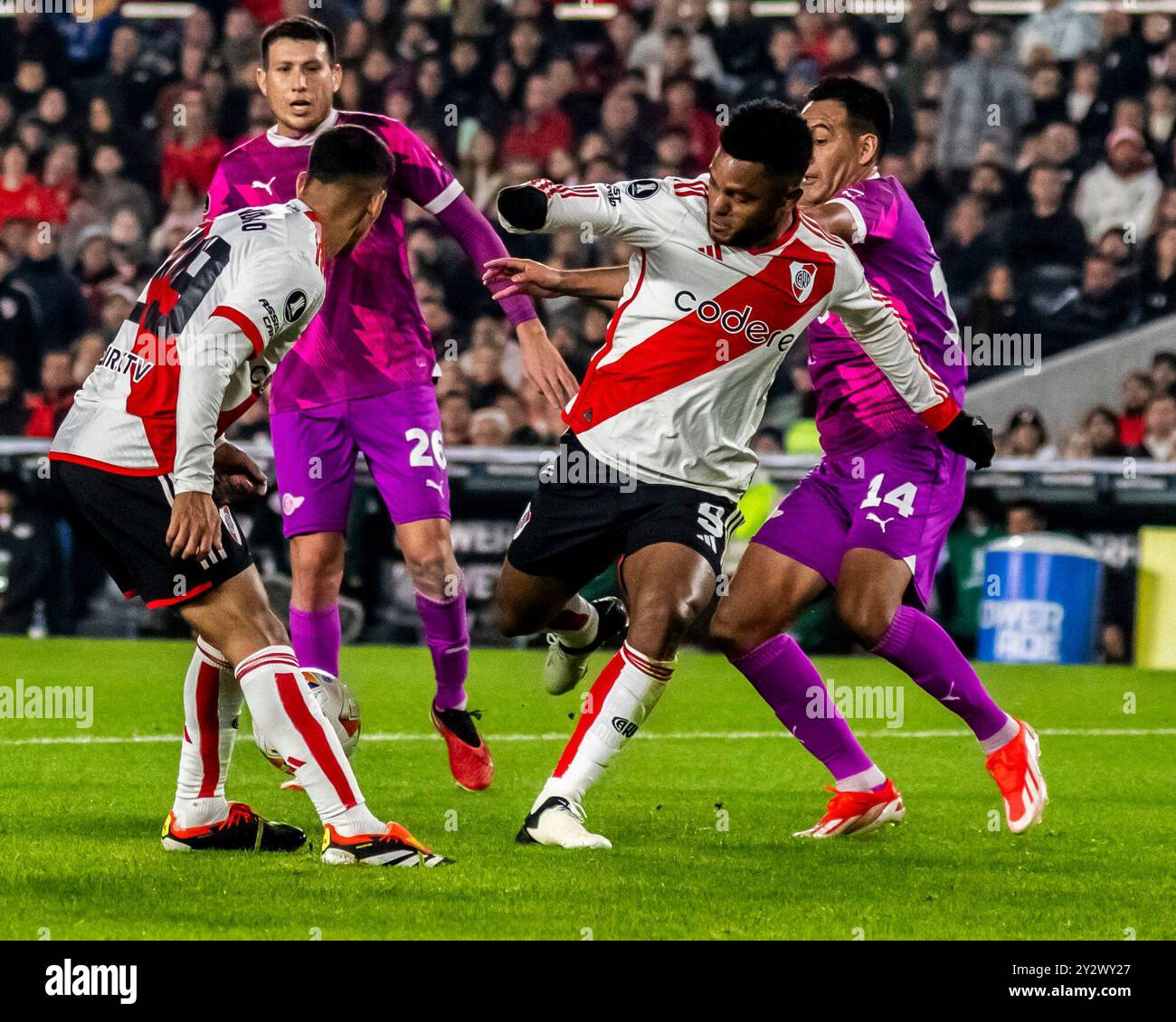 The River Plate Atlético Club competes in the Conmebol Libertadores Cup ...
