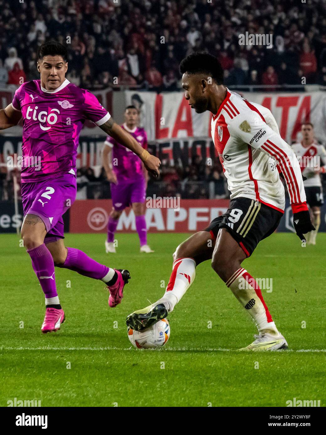 The River Plate Atlético Club competes in the Conmebol Libertadores Cup ...