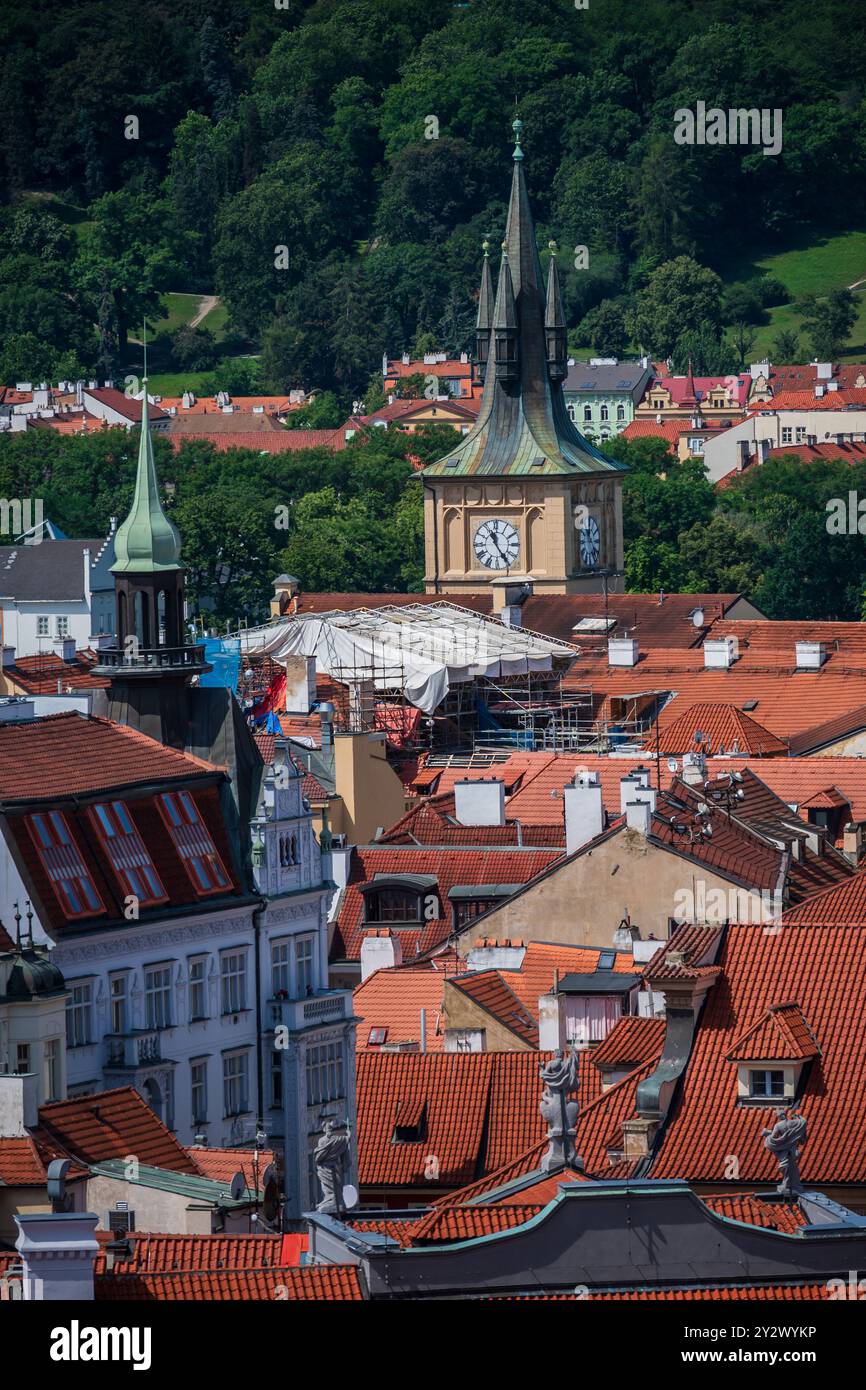 Astronomical Clock Tower’s amazing Views of Prague Stock Photo - Alamy