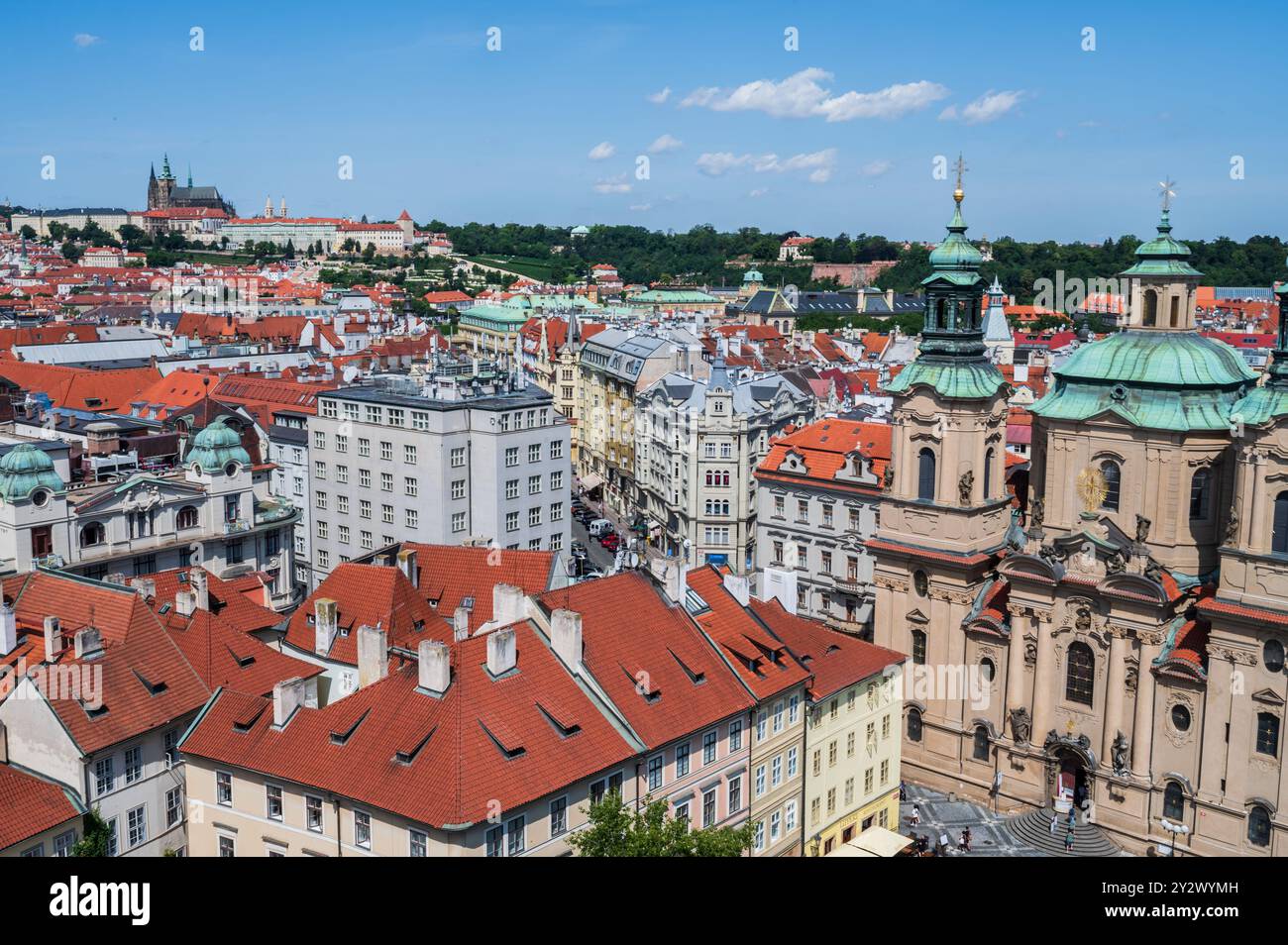 Astronomical Clock Tower’s amazing Views of Prague Stock Photo - Alamy