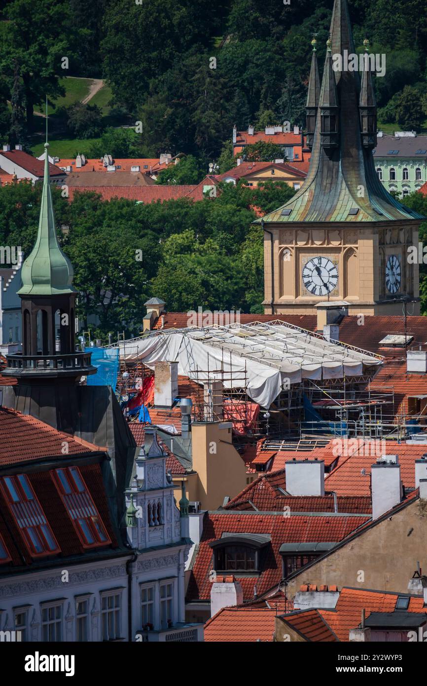 Astronomical Clock Tower’s amazing Views of Prague Stock Photo - Alamy