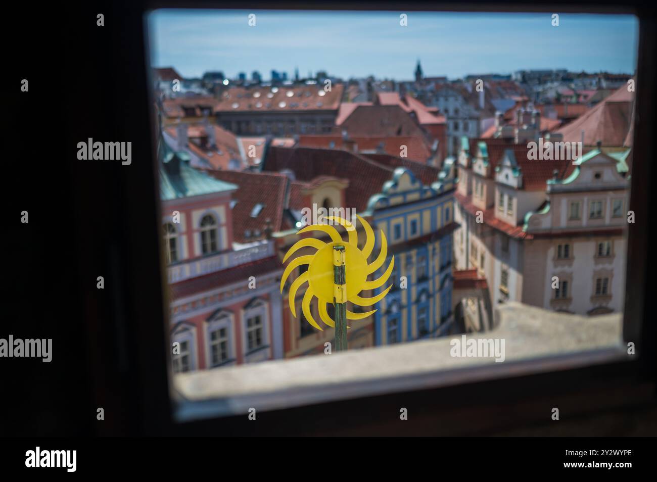 Astronomical Clock Tower’s amazing Views of Prague Stock Photo - Alamy
