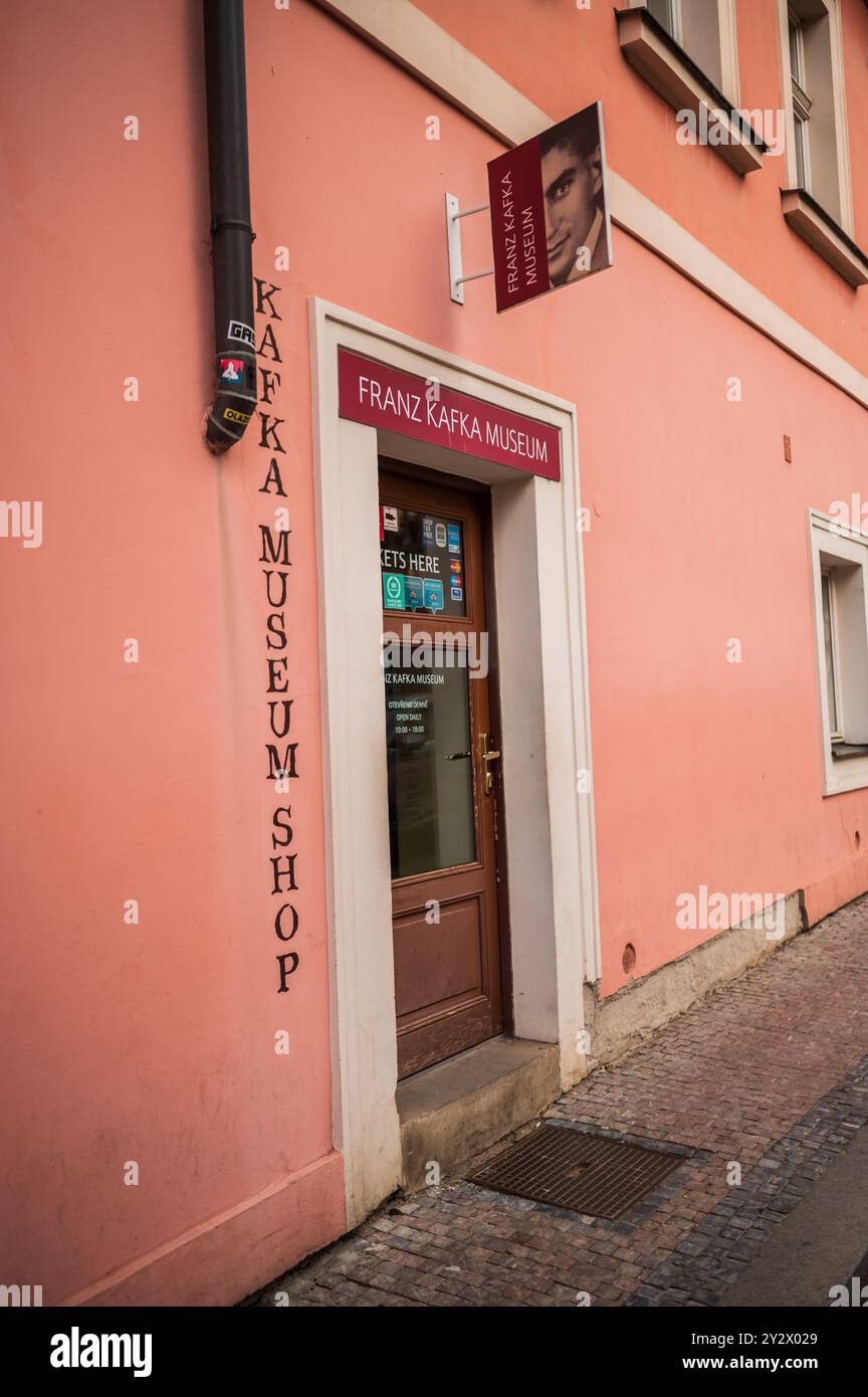 Franz Kafka Museum in Prague Stock Photo - Alamy