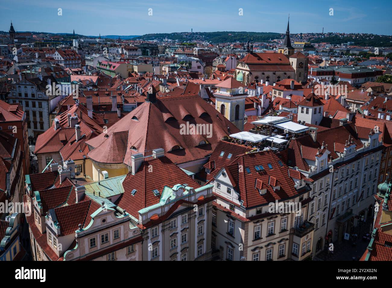 Astronomical Clock Tower’s amazing Views of Prague Stock Photo - Alamy