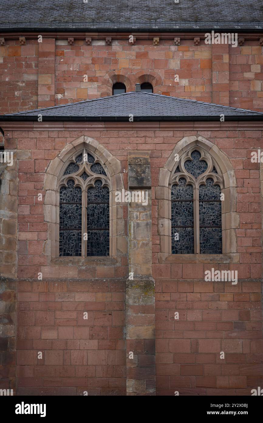 Étival-Clairefontaine, France - 09 01 2024: Saint-Pierre Abbey ...