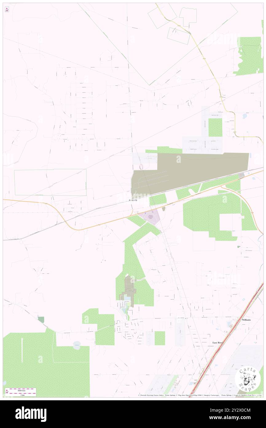 Map of fostoria hi-res stock photography and images - Alamy