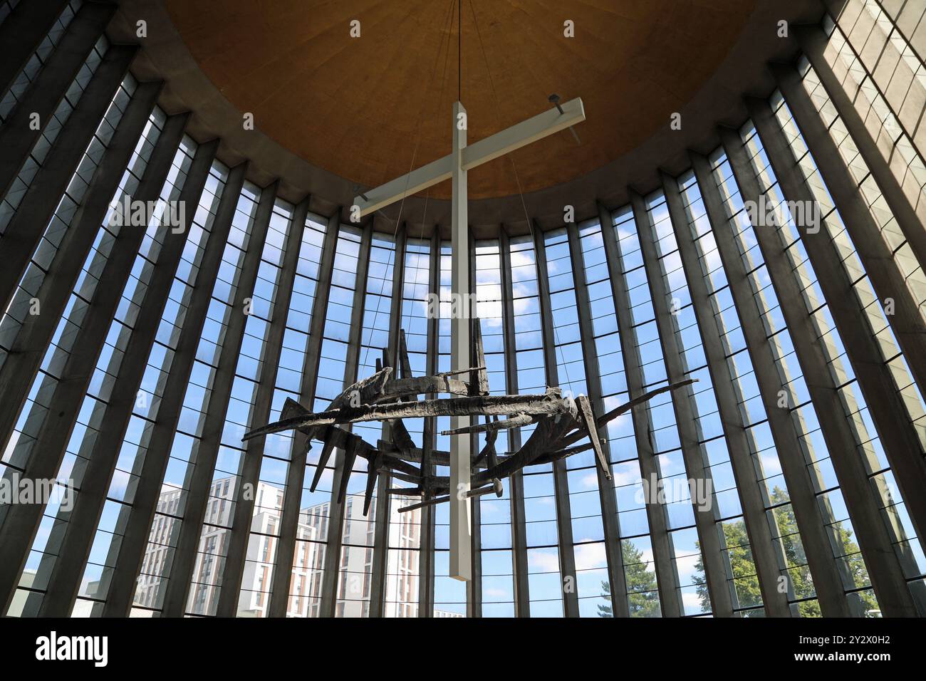 Crown of Thorns sculpture in the Chapel of Christ the Servant at ...