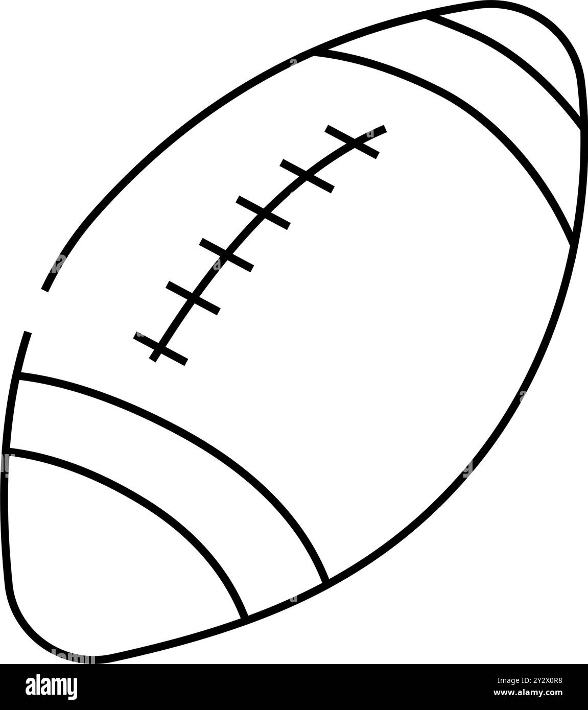ball american football play accessory line icon vector illustration ... ball american football play accessory line icon vector illustration ...