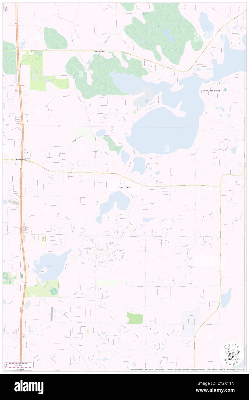 Lake Netta, Anoka County, US, United States, Minnesota, N 45 16' 47 ...