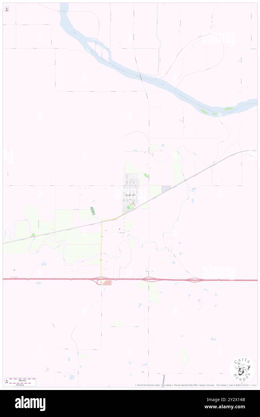 Maple Hill, Wabaunsee County, US, United States, Kansas, N 39 5' 4'', S ...