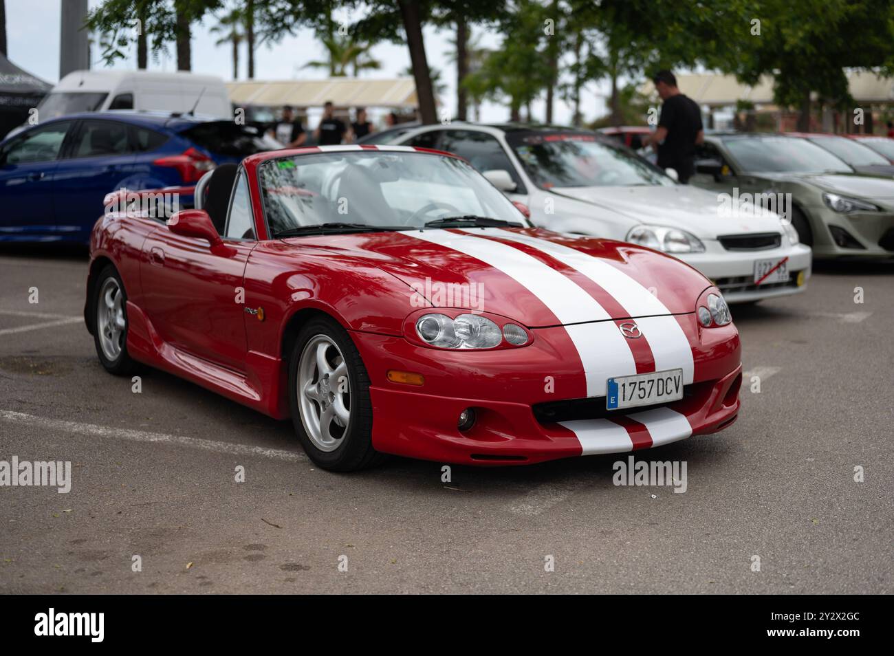 classic Japanese convertible two-seater sports car, the tuned second ...