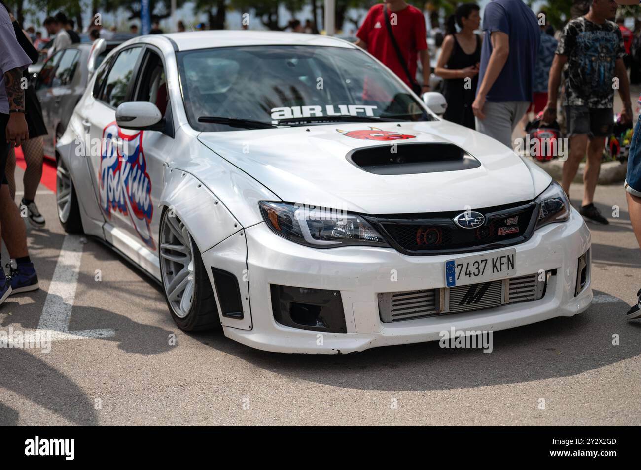 Impressive Japanese all-wheel drive sports car, third-generation Subaru ...