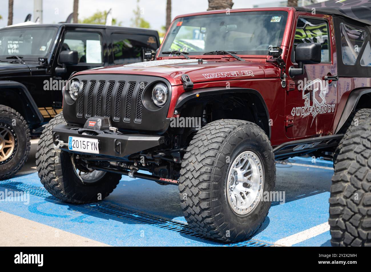 Jeep Wrangler JL 2017 fourth generation off-road vehicle tuned with ...