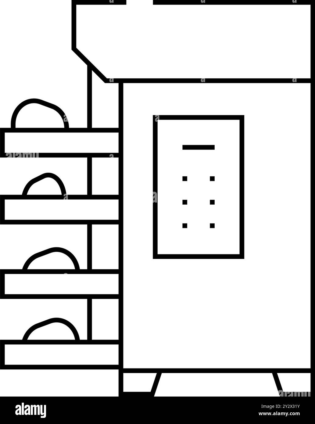 Baking chamber Stock Vector Images - Alamy