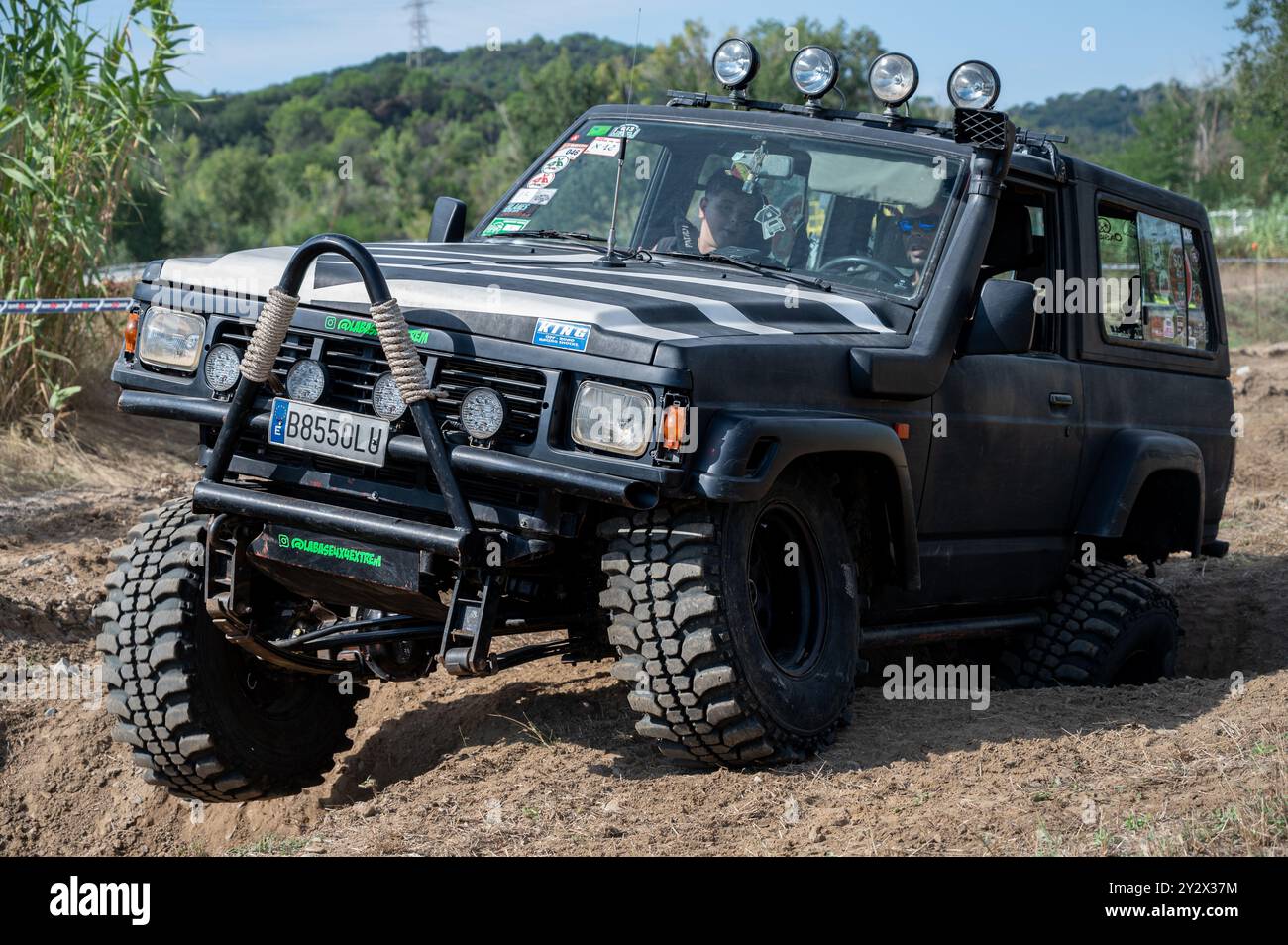 Front view of a spectacular modified third generation classic Japanese ...
