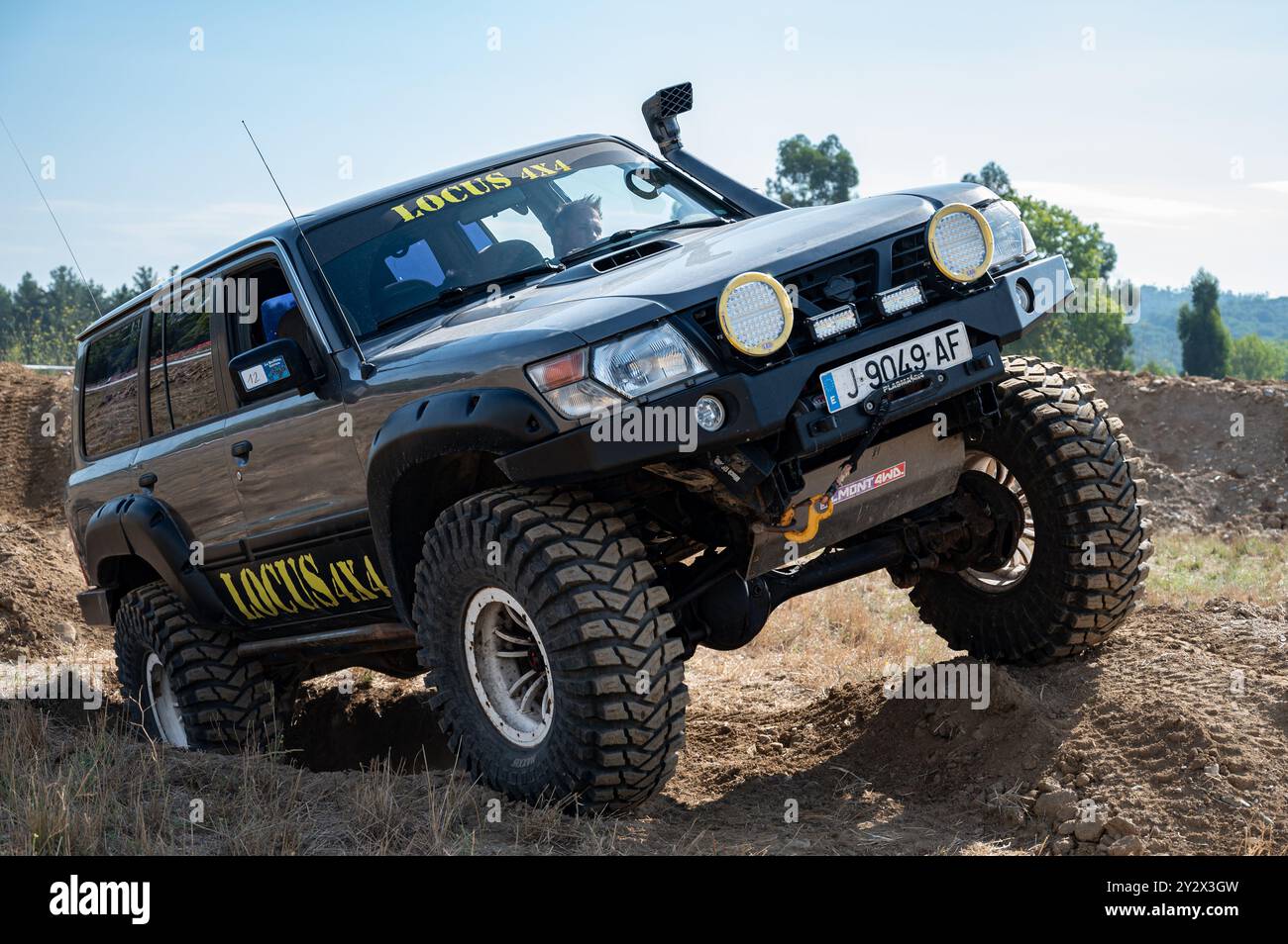 fifth generation Nissan Patrol GR Y61 super off-road vehicle modified for extreme off-roading ...