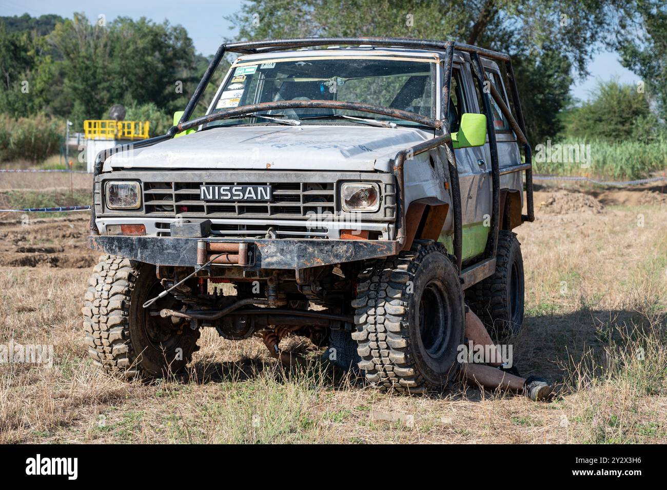 The owner of this old 4x4 Nissan Patrol Series 160 third generation ...
