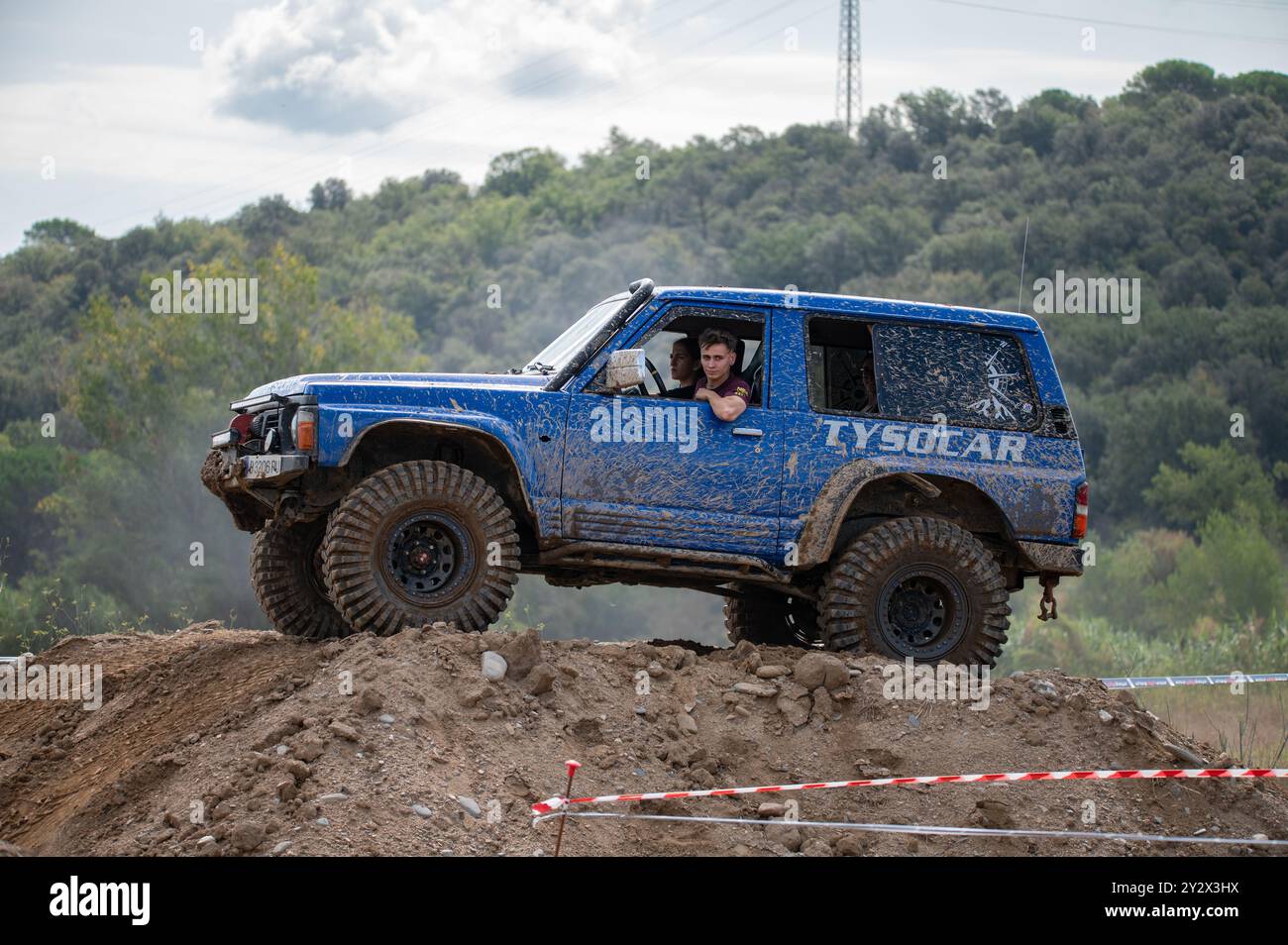 classic iconic Japanese off-road vehicle, a reference, fourth ...